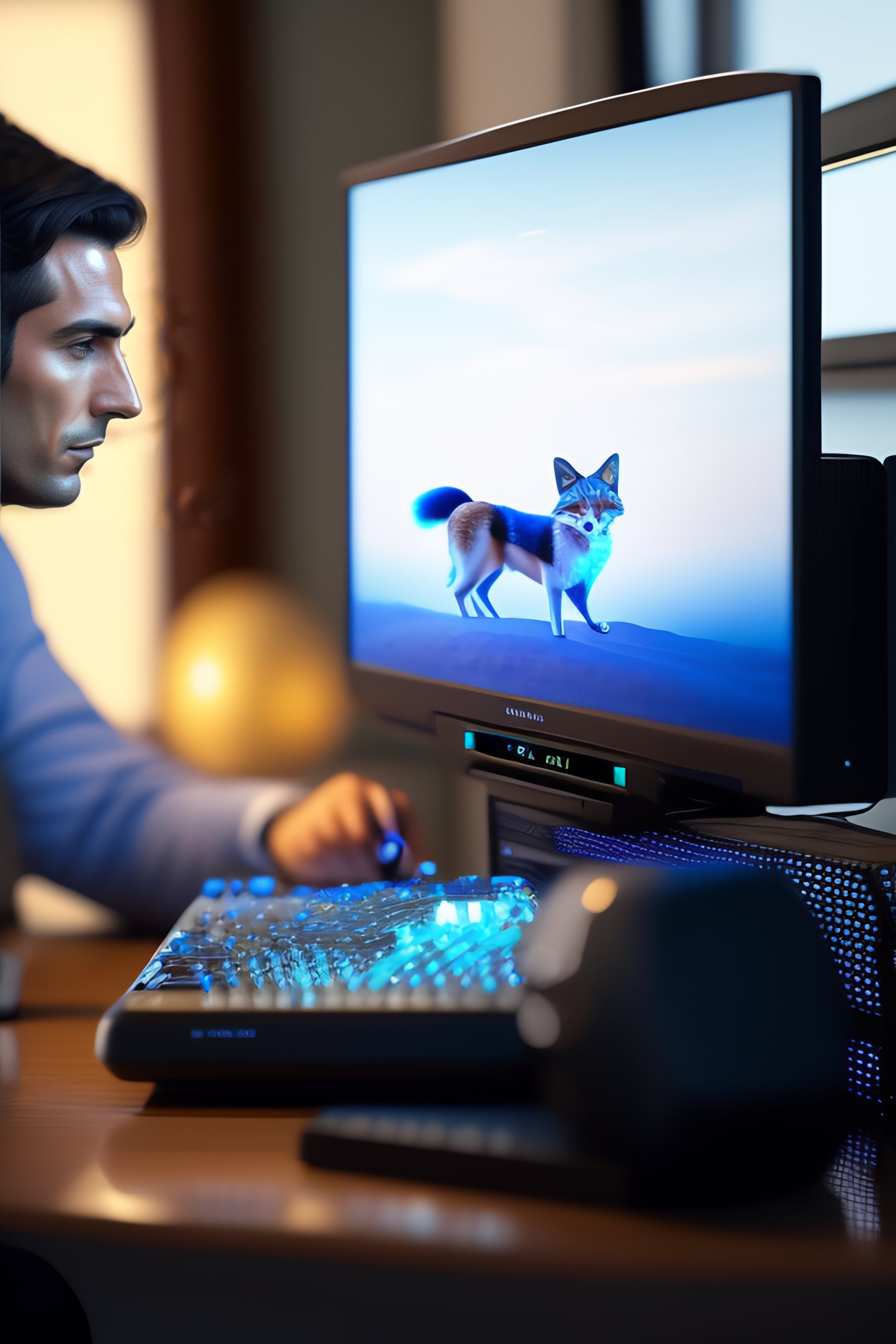 Lexica - Unifox with computer