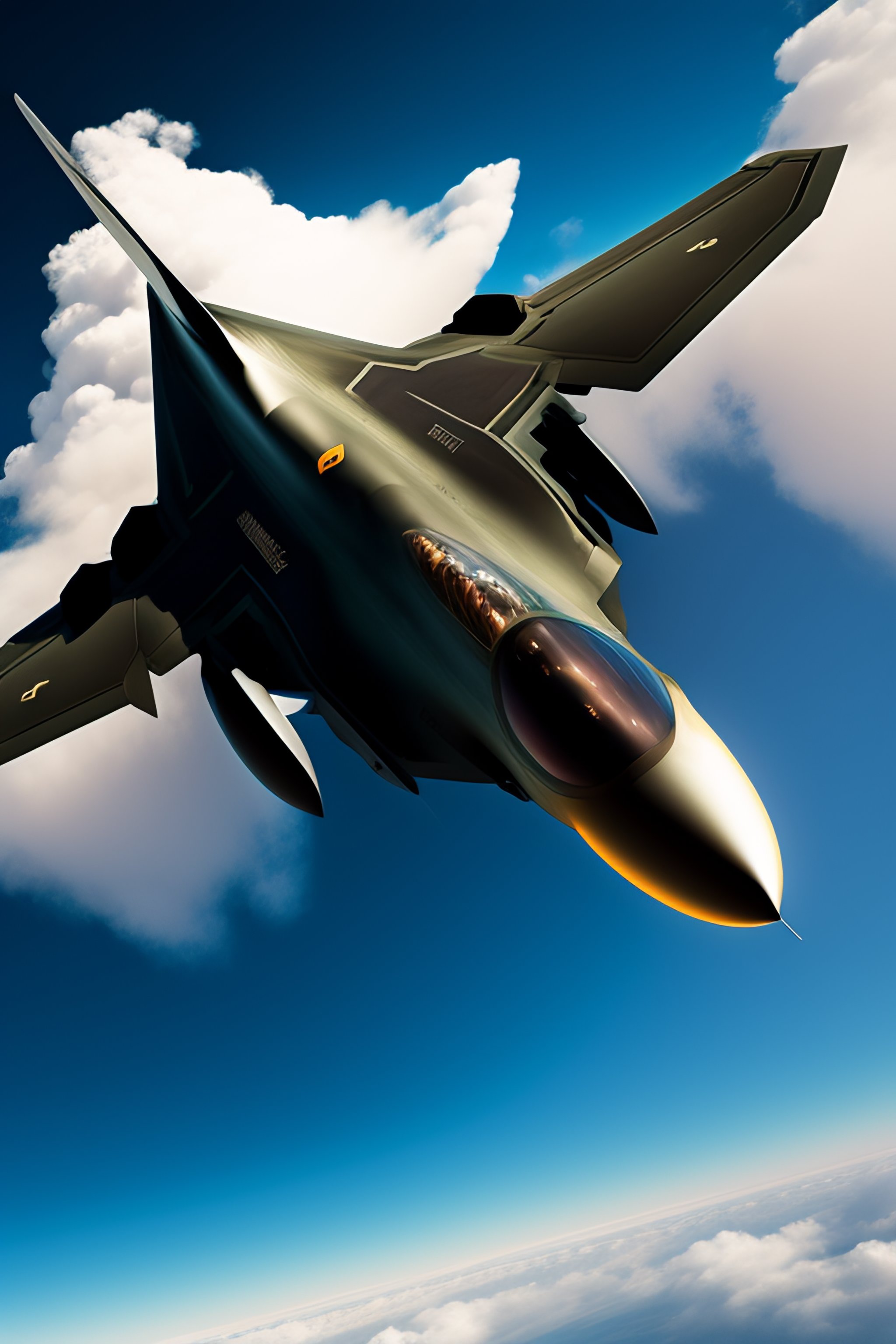 Lexica - F-22 fighter jet