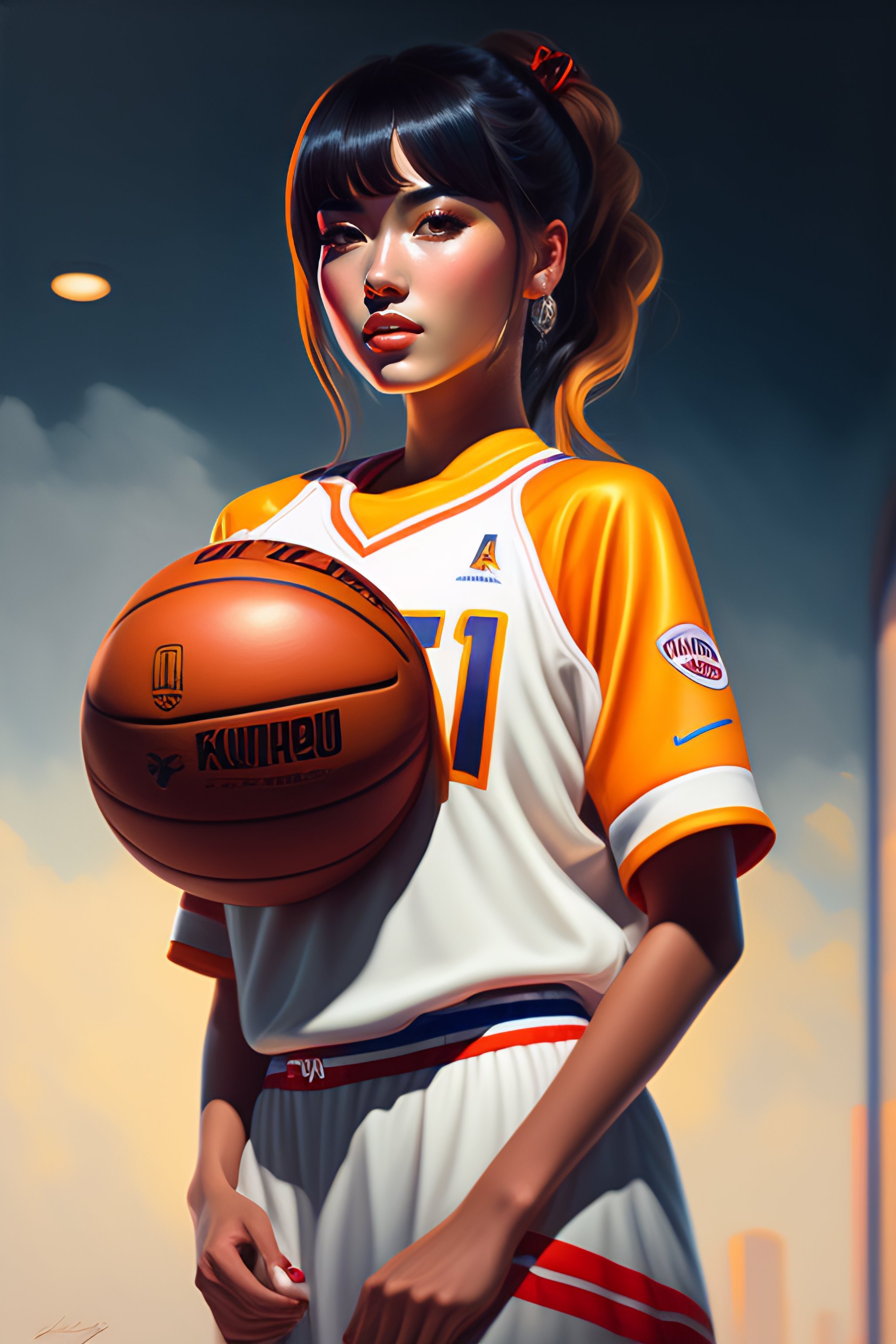 Lexica - A ultradetailed beautiful panting of a stylish girl wearing a ...