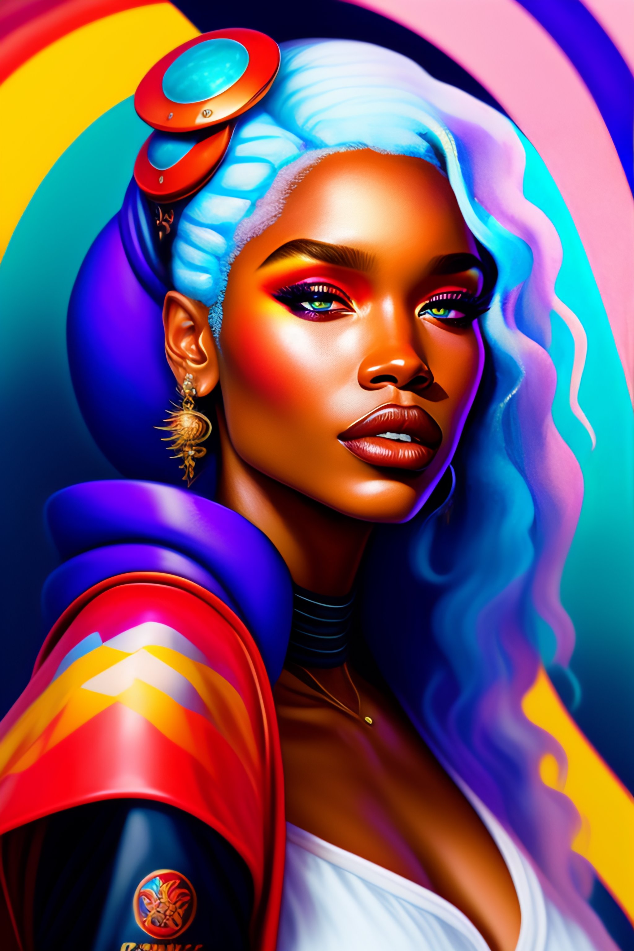 Lexica - Lofi BioPunk portrait daenerys targaryen with three dragons ...