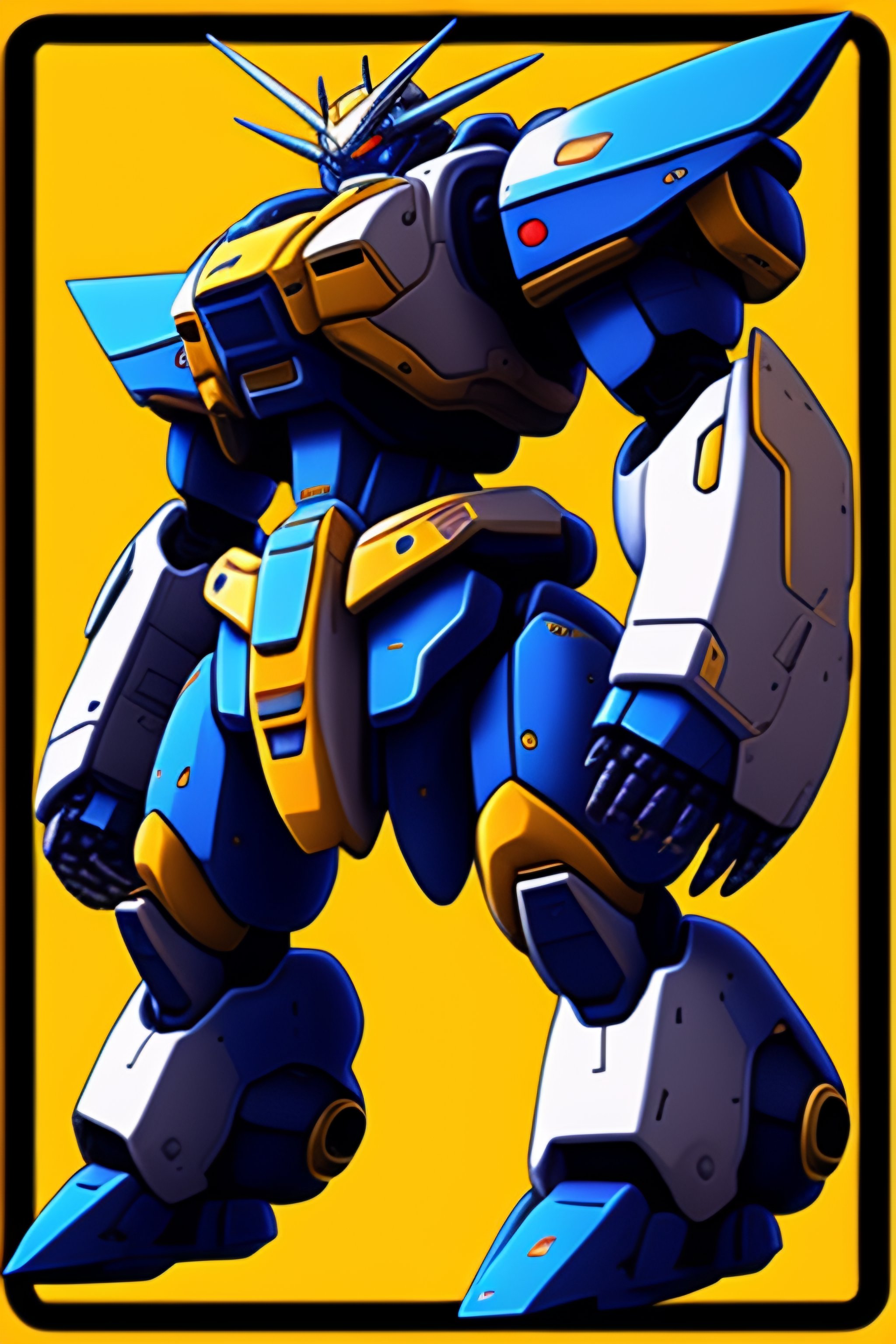 Lexica - Gundam mobile armor blueprint highly detailed