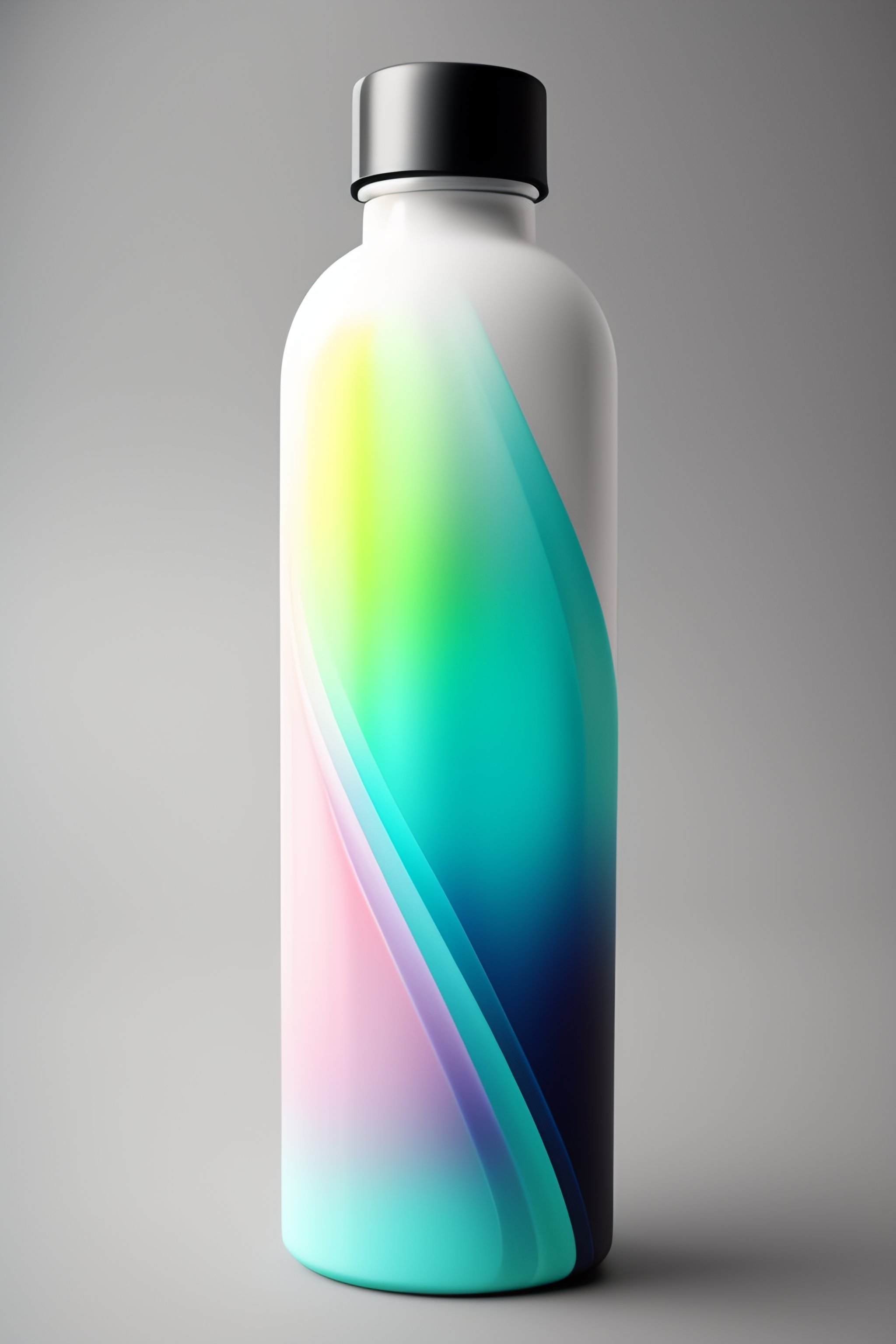 Lexica - Water bottle, award winning design, only made of plastic ...