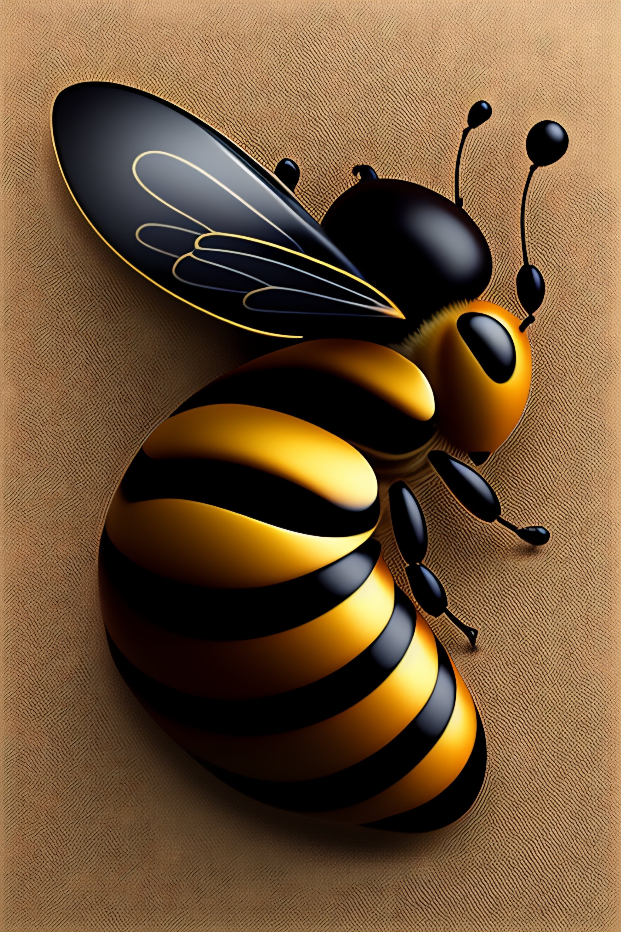 Lexica - Bee in the logo