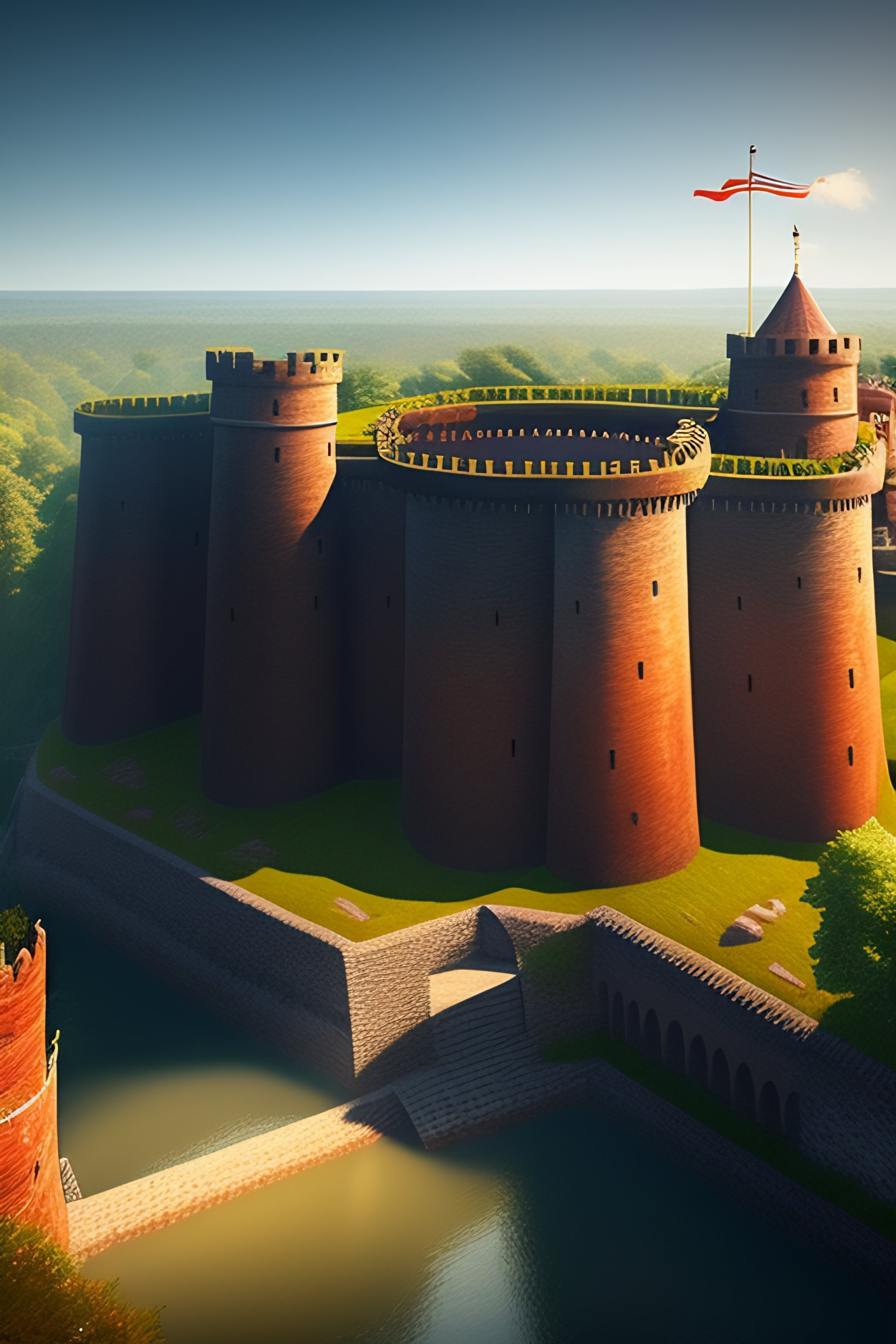 Lexica - Large medieval fortress