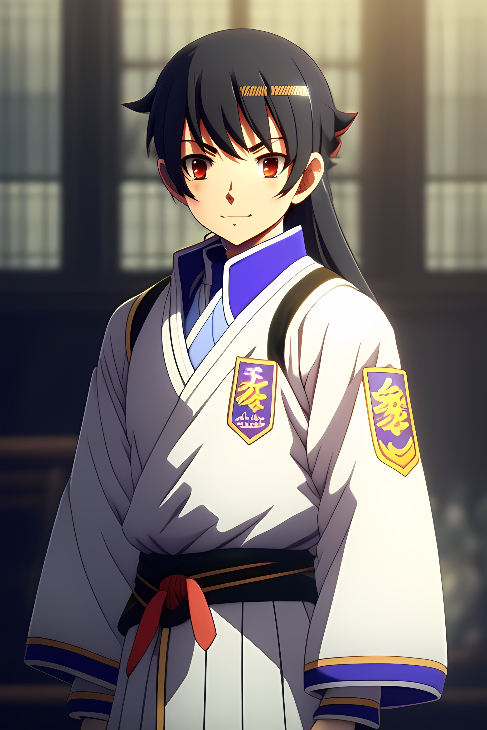 Lexica - Picture of young Sensei from anime wearing school uniform with ...