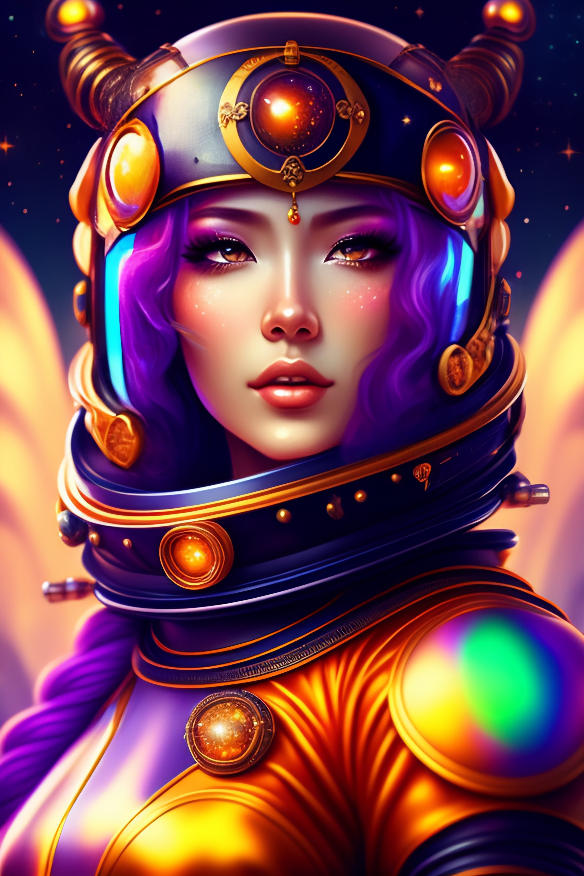 Lexica - Intricate level of detail, masterpiece, astro, beautiful girl ...