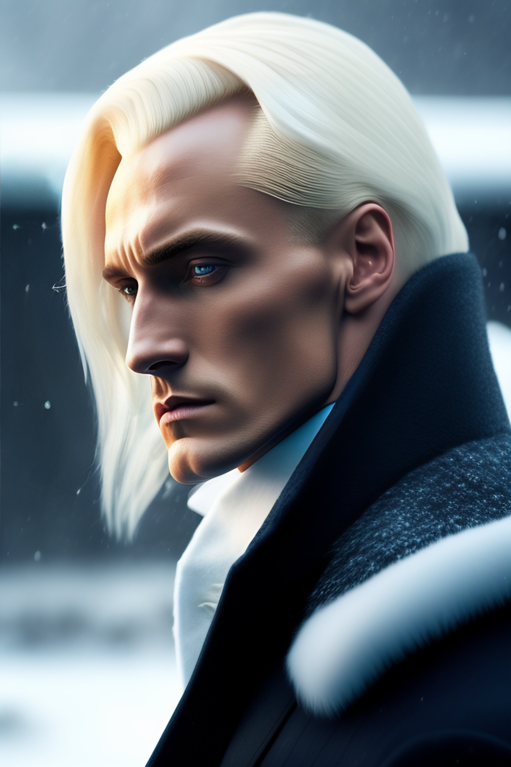 Lexica - Draco Lucius Malfoy if it was filmed in russia winter