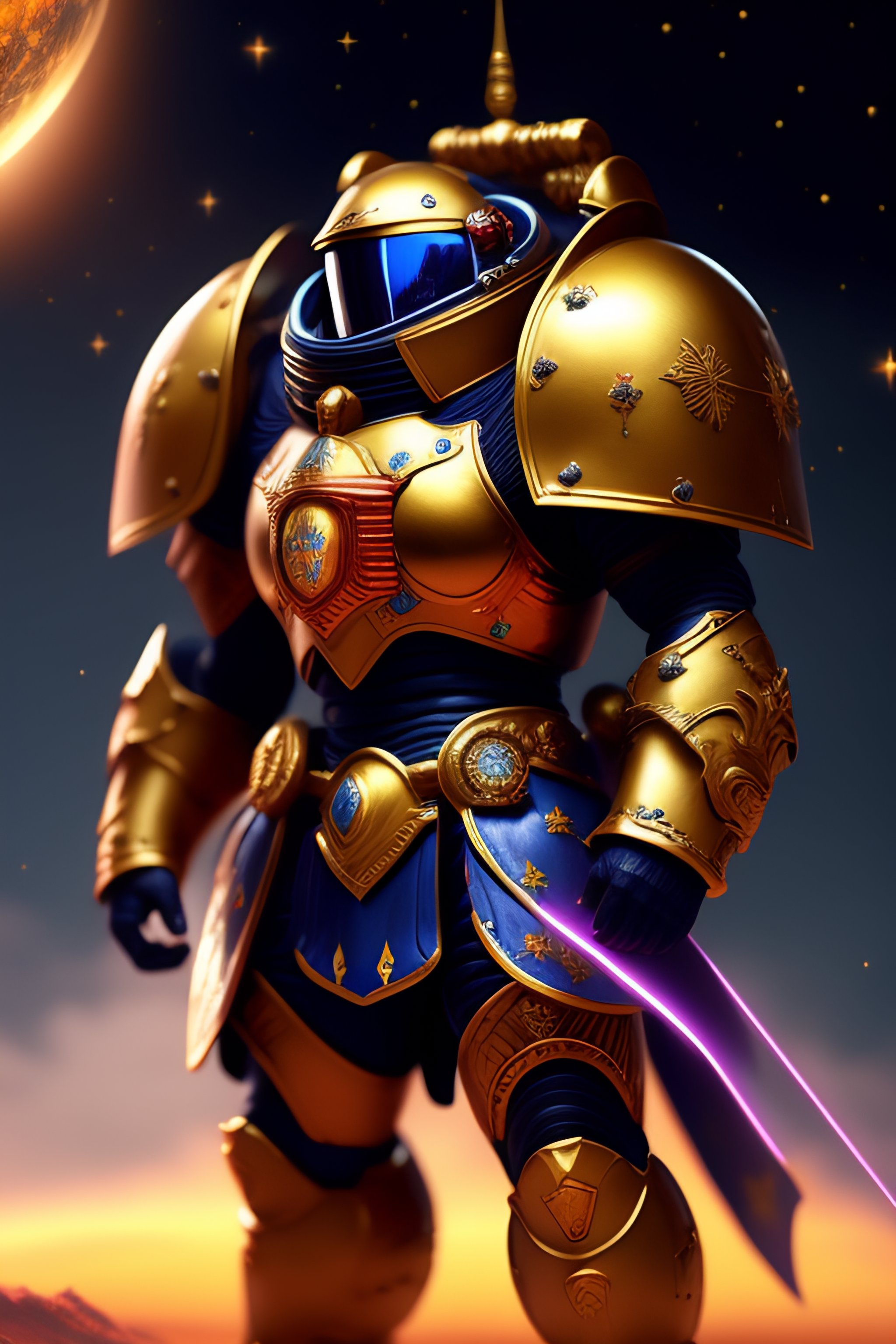Lexica - Solar knight space marine
