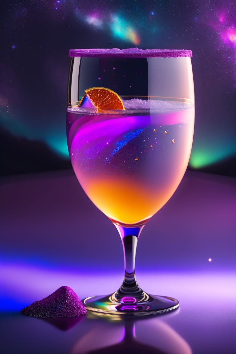 Lexica - Appearance: The drink is served in a crystalline, zero-gravity ...
