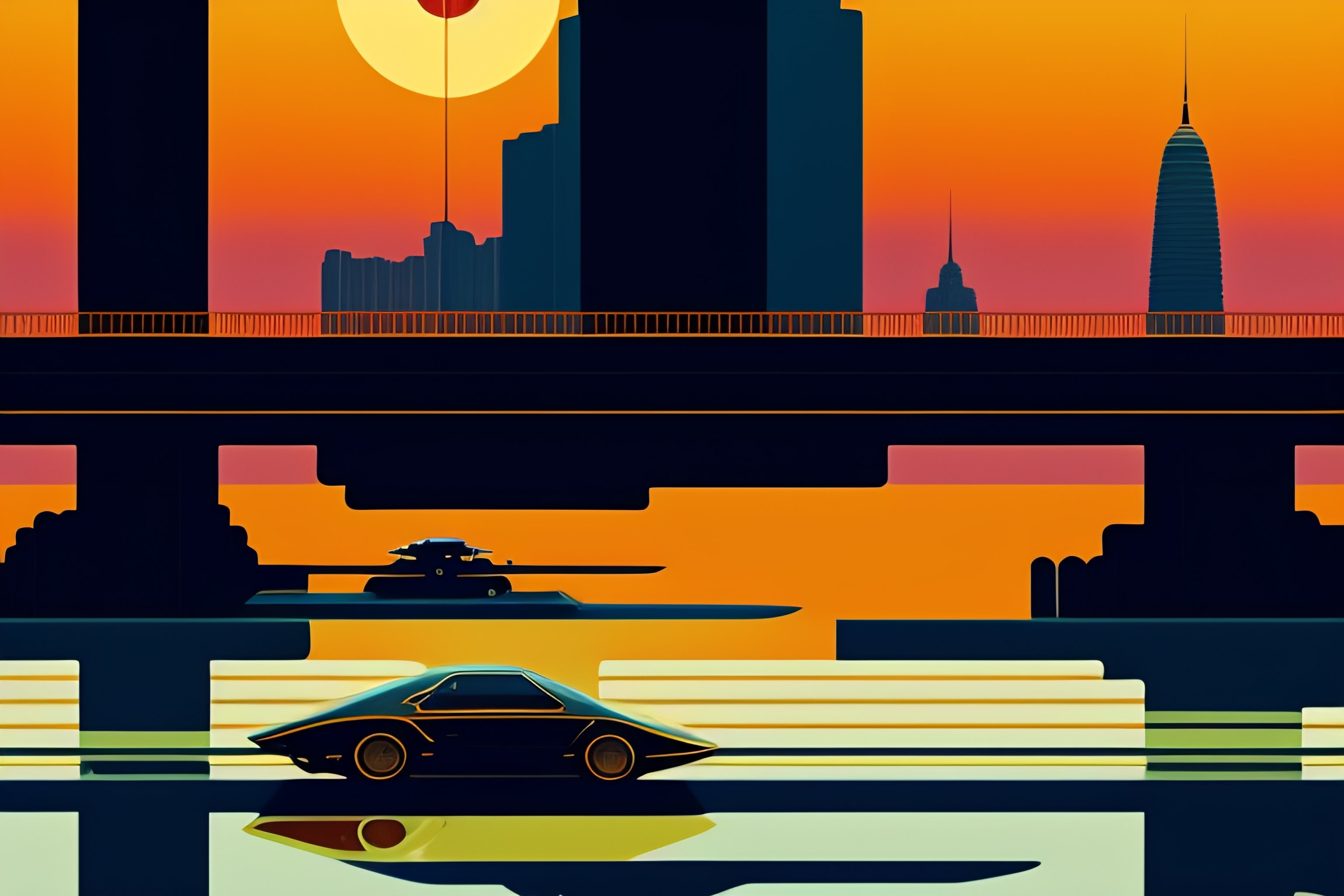 Lexica - Blade runner directed by wes anderson movie poster