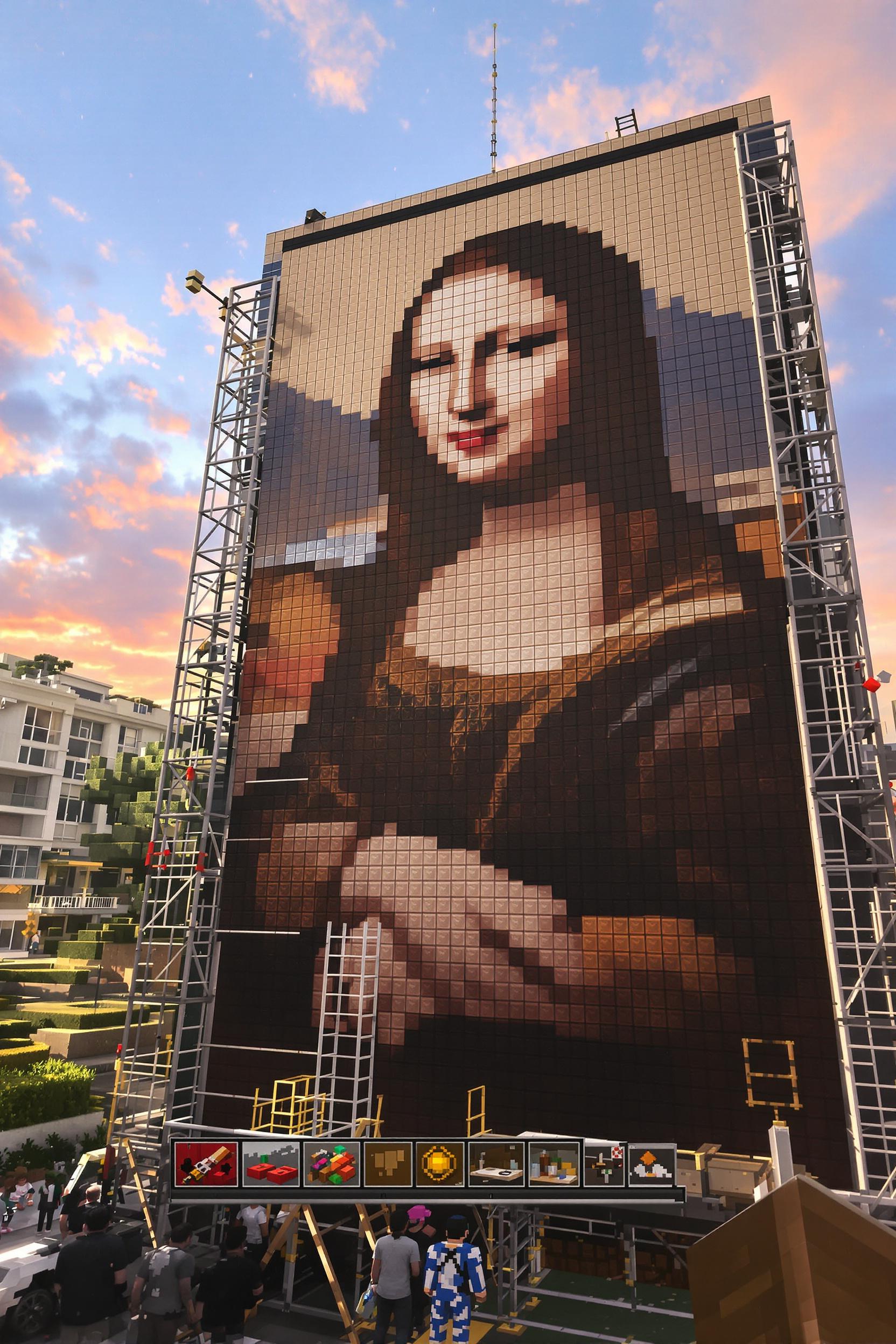 Lexica - Minecraft mona lisa