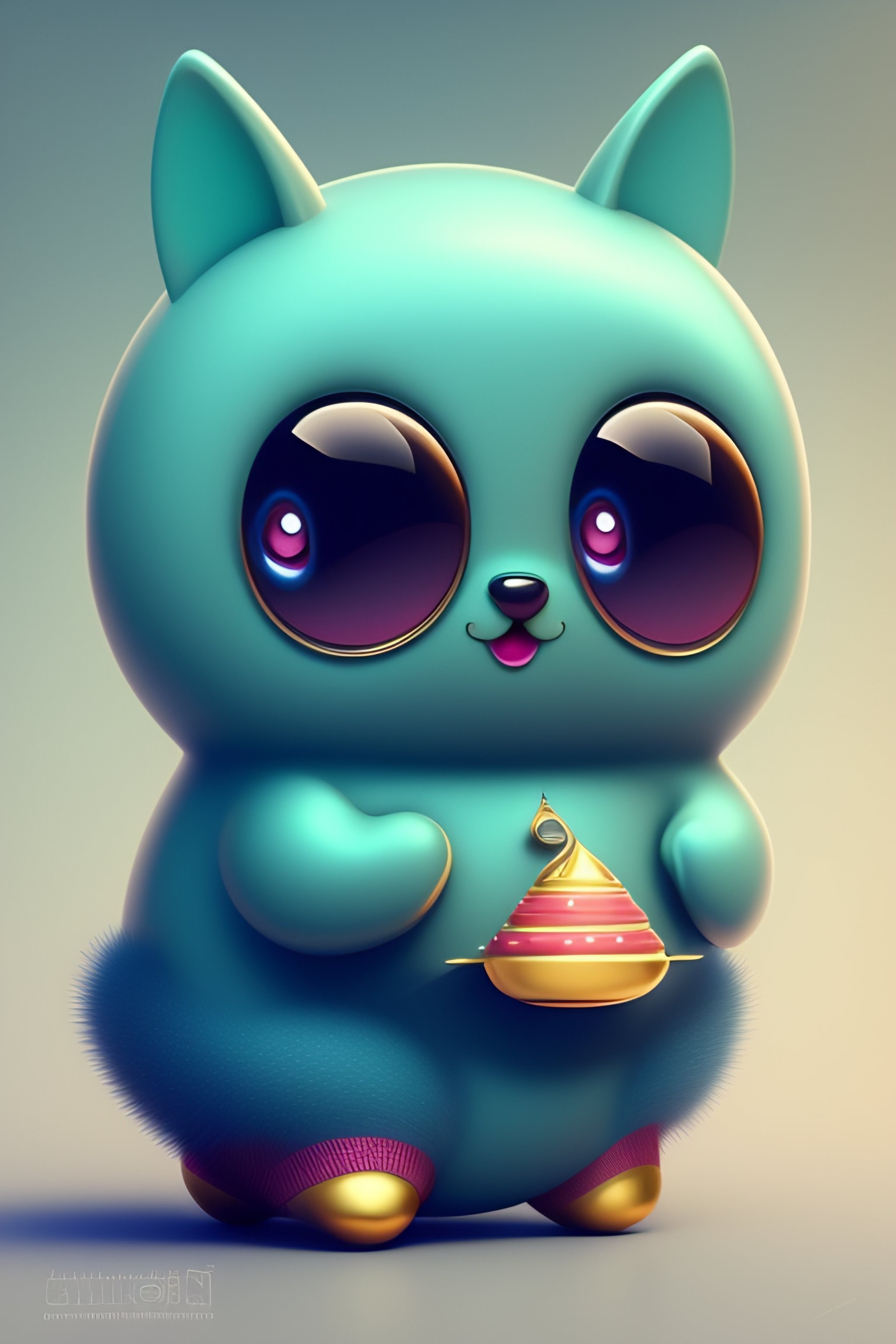 Lexica - Cute and adorable cartoon it baby, fantasy, dreamlike ...