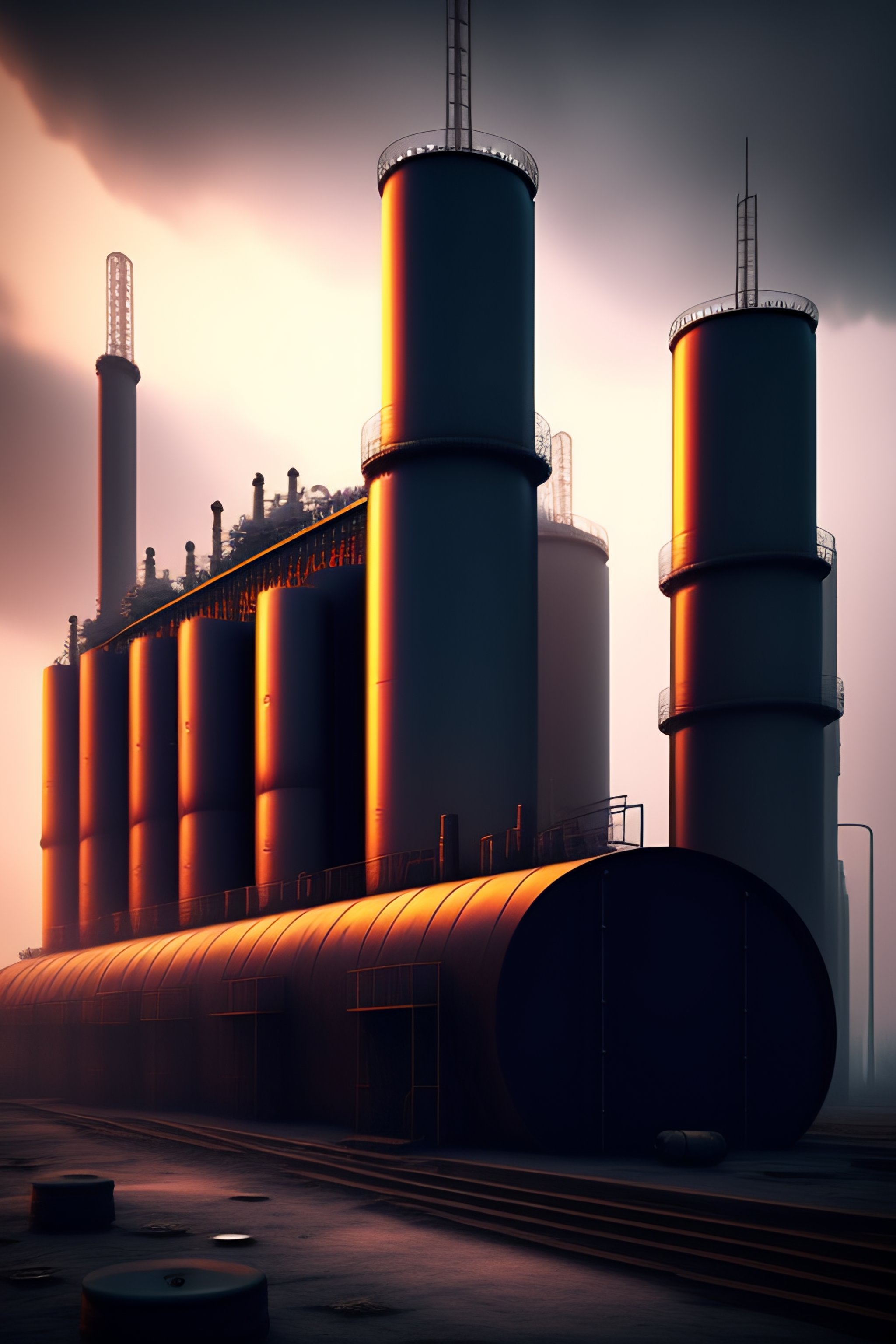 Lexica - Soviet Postapocalypse atmosphere, Industrial Factory yard ...