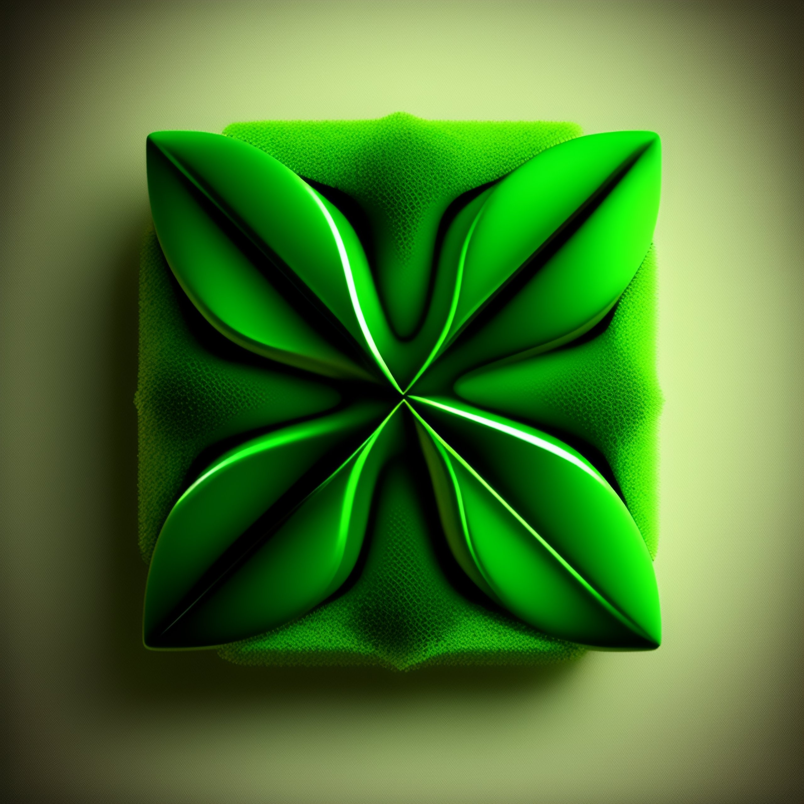 Lexica - Icon sprite abstract shape organic green nature texture, award ...