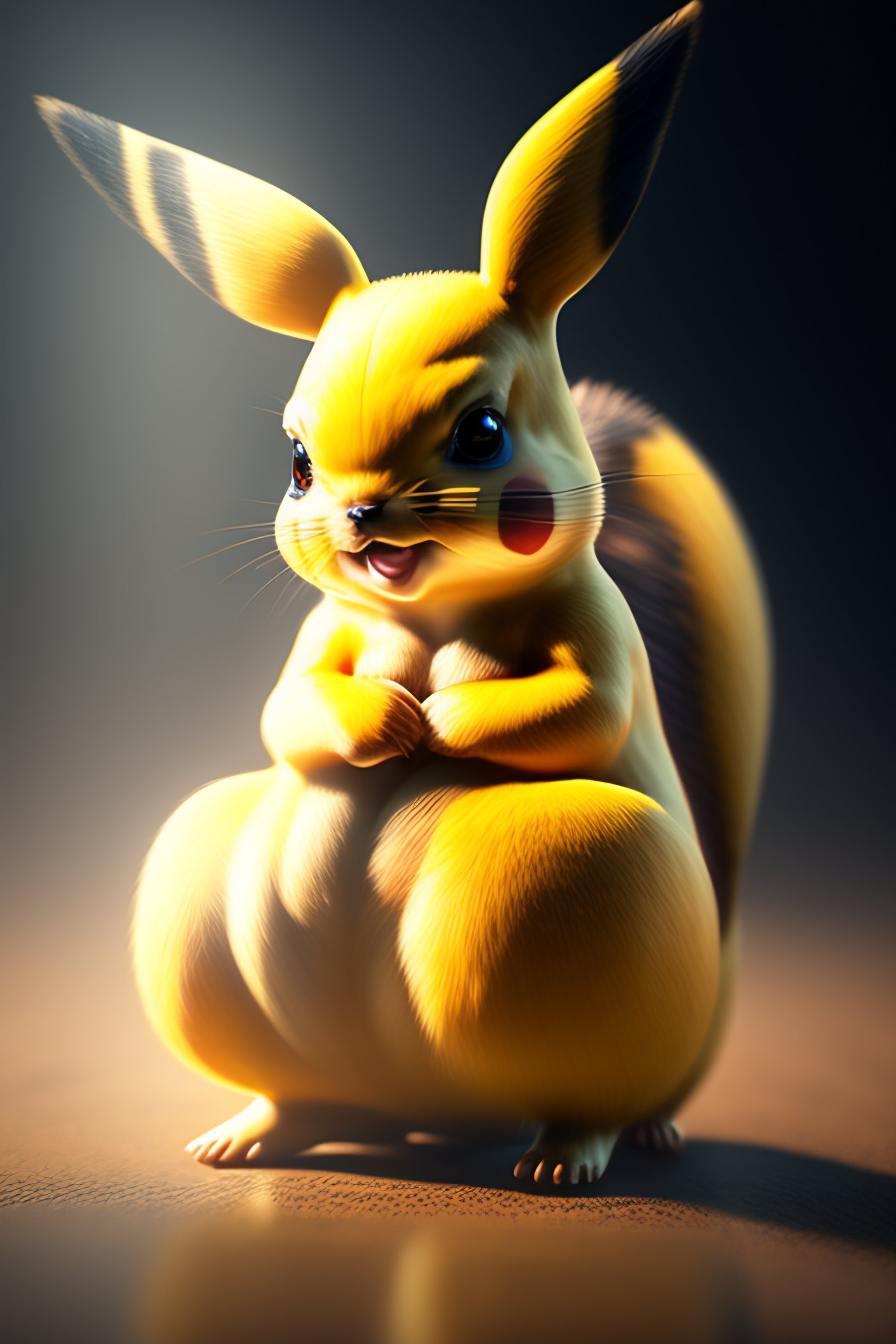Lexica - Hyper realistic 8k pikachu, perfect composition, beautiful ...