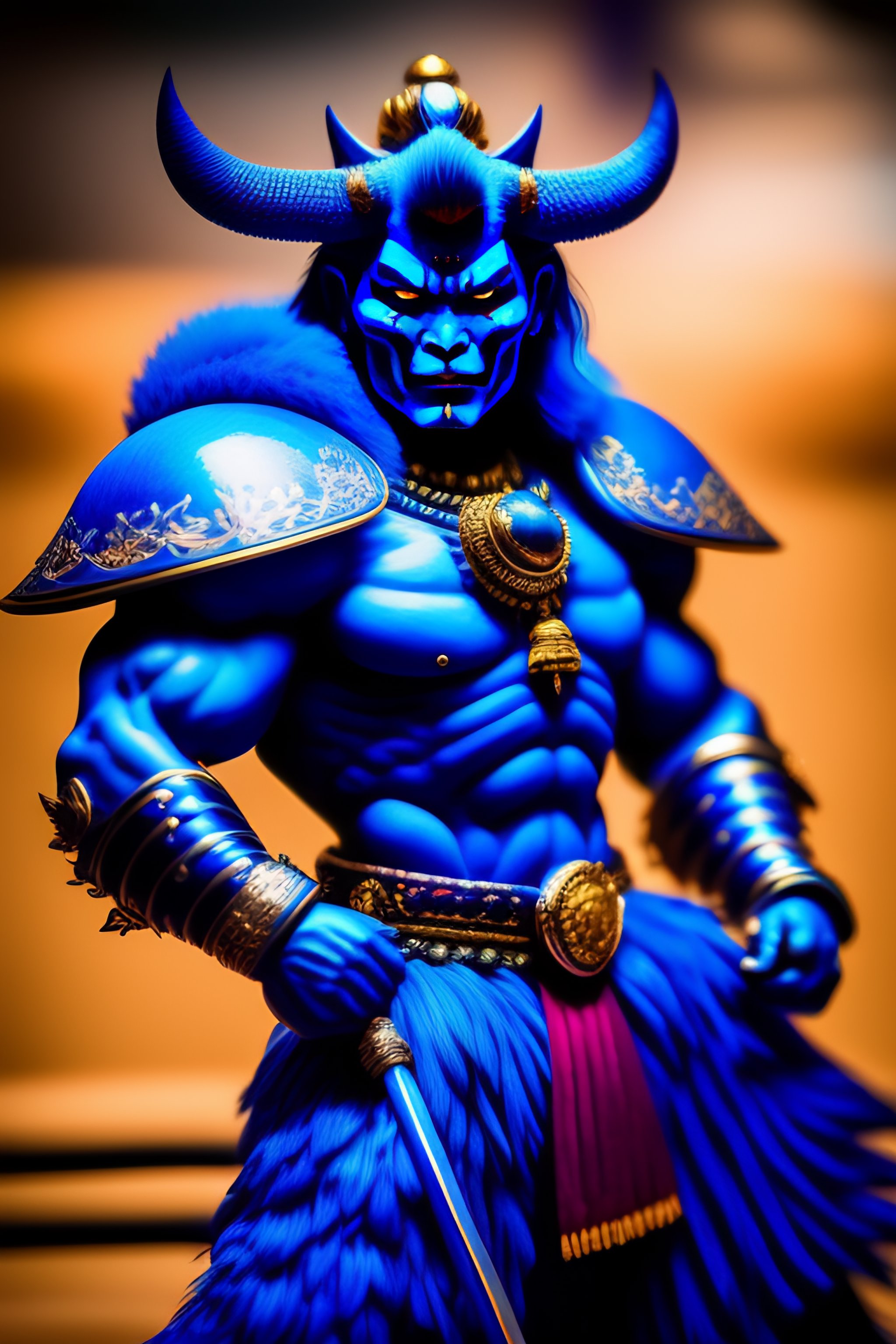 Lexica - Japanese blue demon