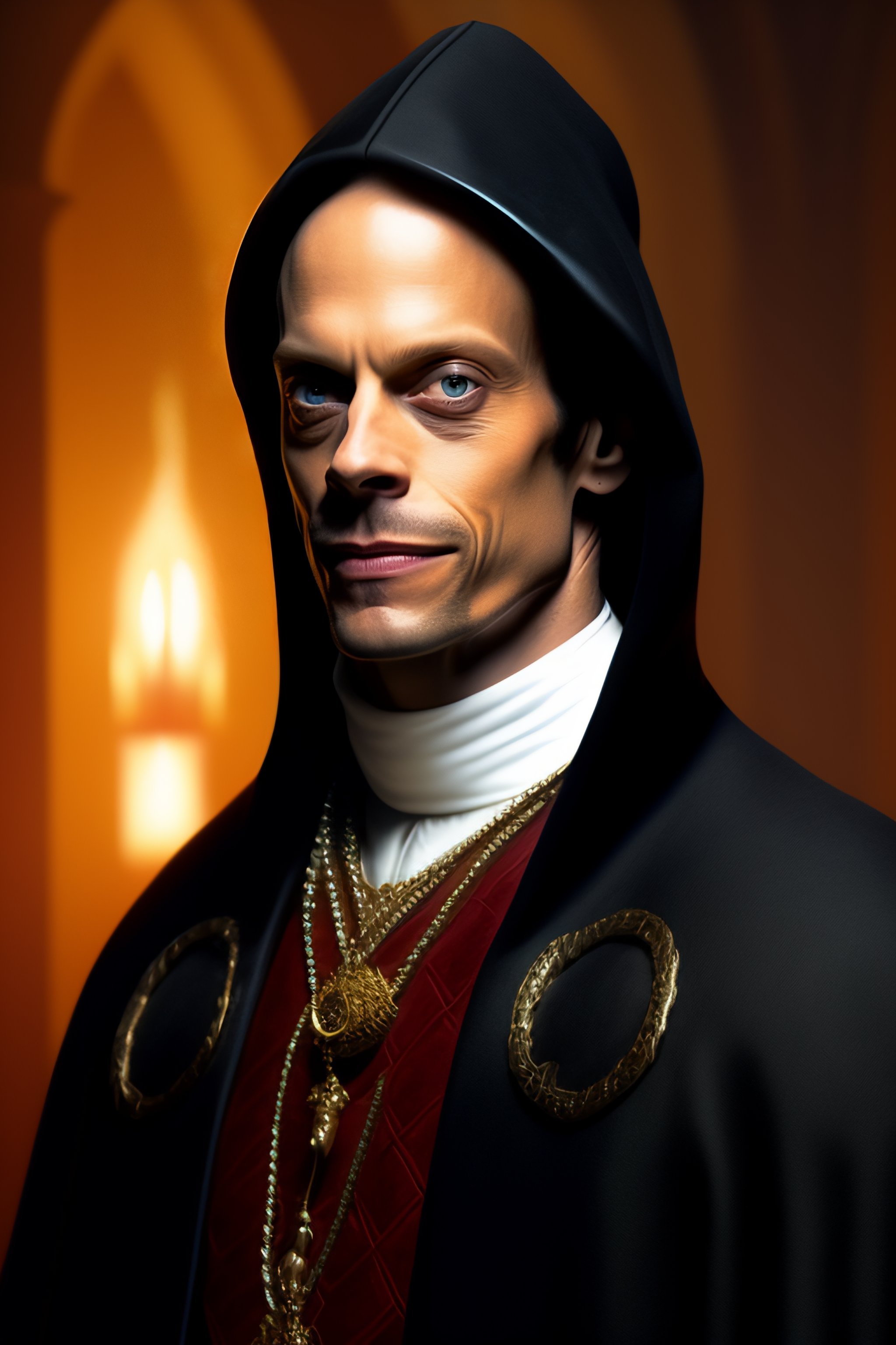 Lexica - Steve buschemi like a medieval cultist, dnd style, fantasy ...