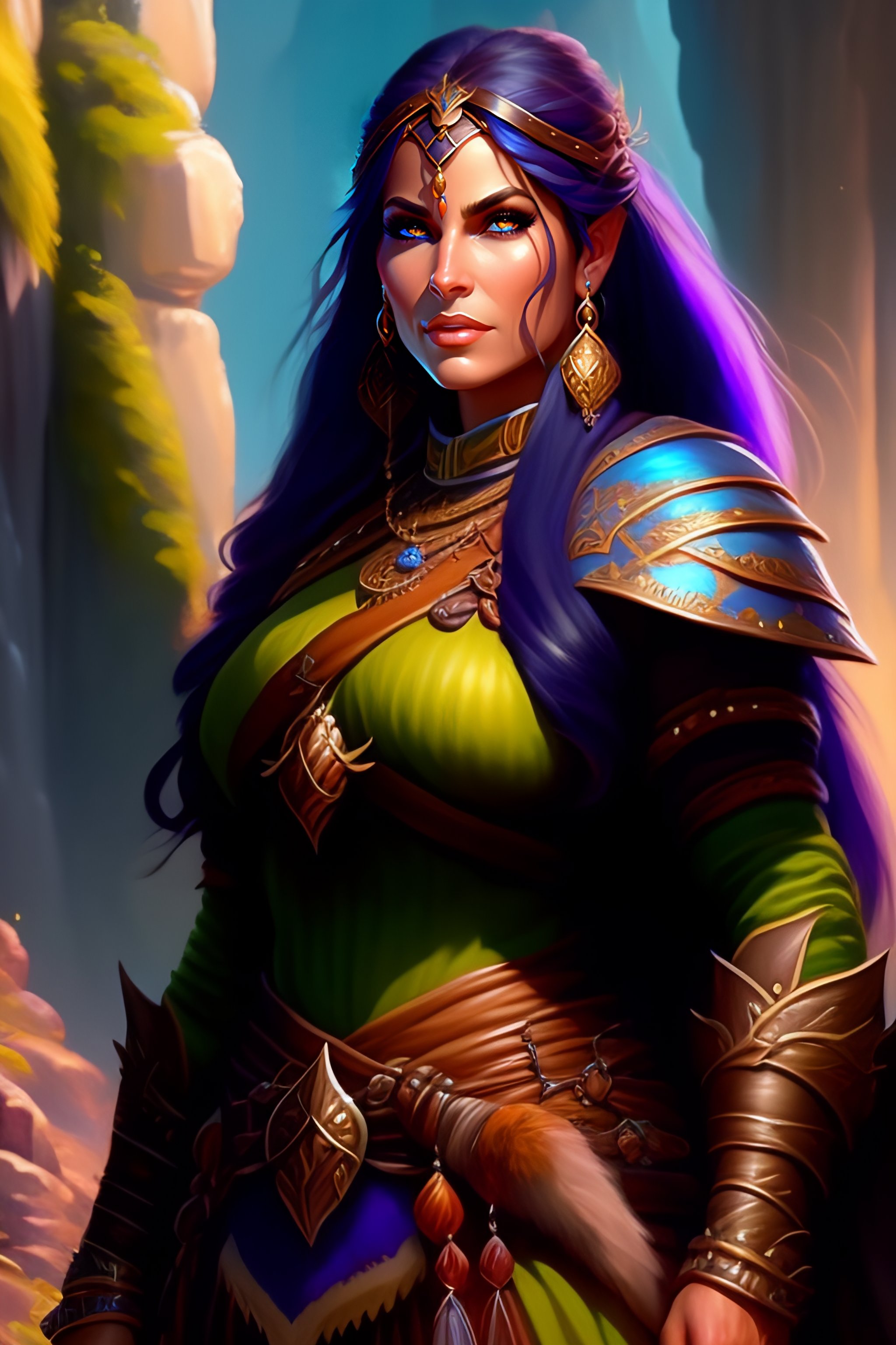 Lexica - Female giant, ultra detailed fantasy, dndbeyond, bright ...