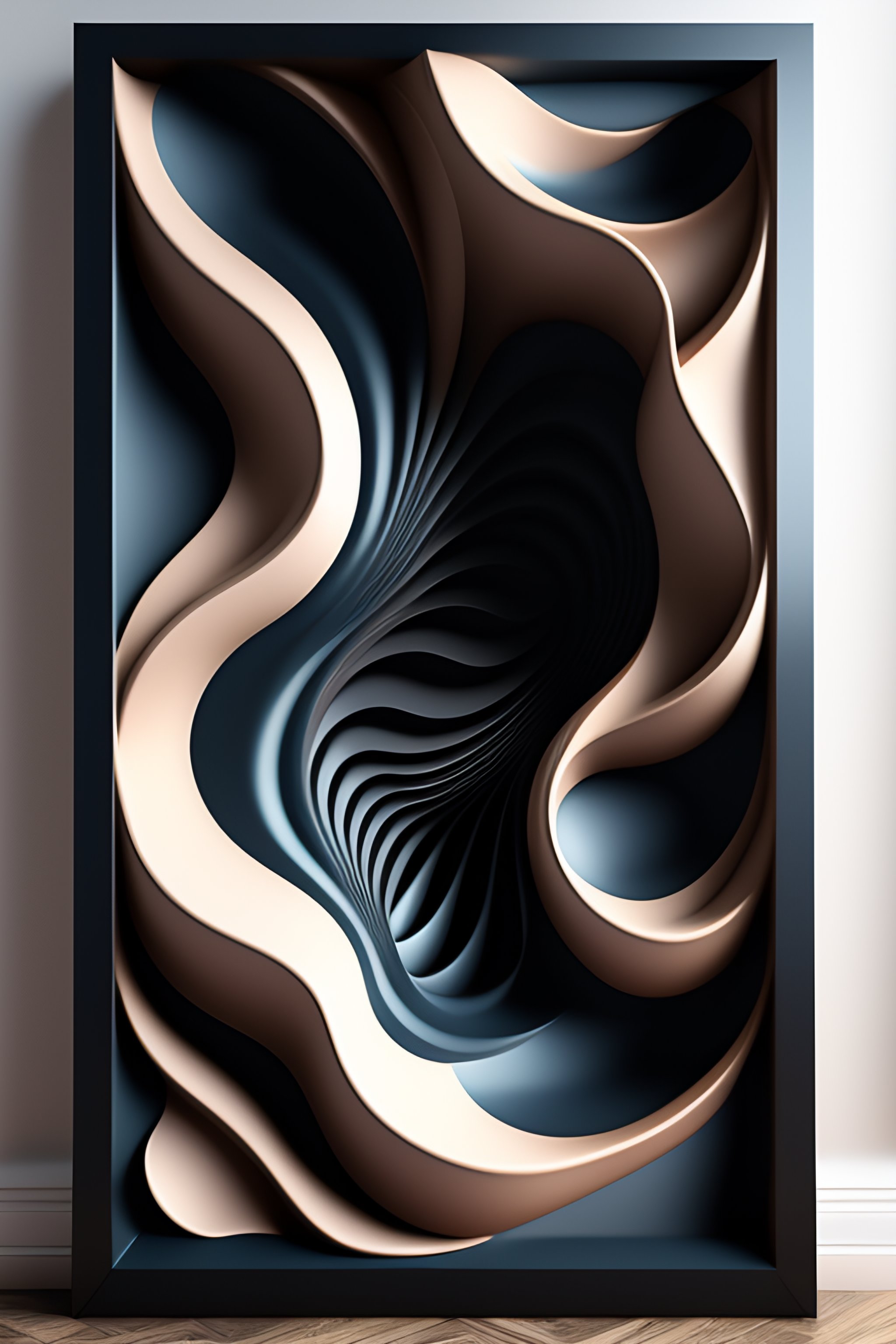 Lexica - Gothic abstract 3d wall art