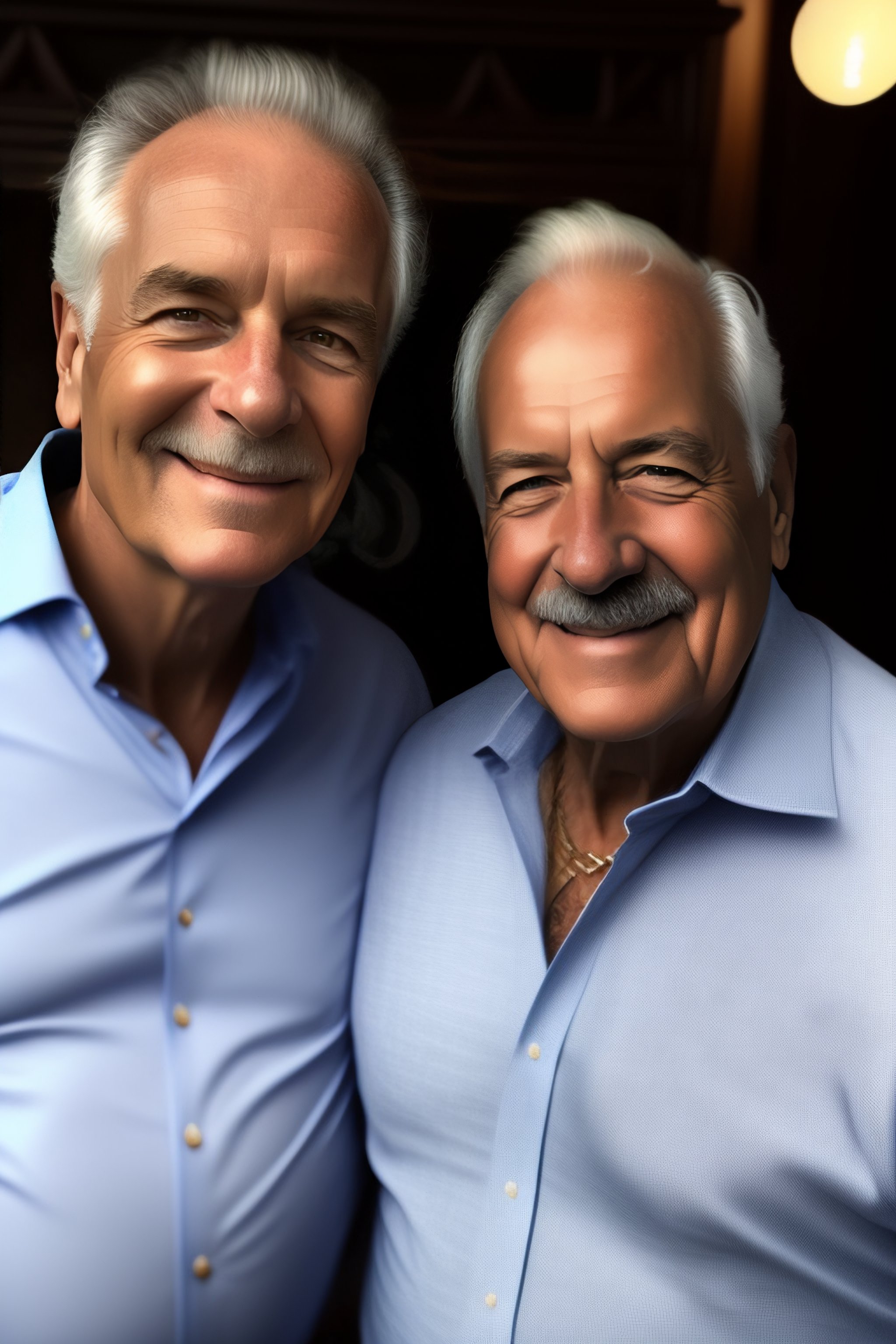 Lexica - Marc Folliot and René Rivet friends in 2023