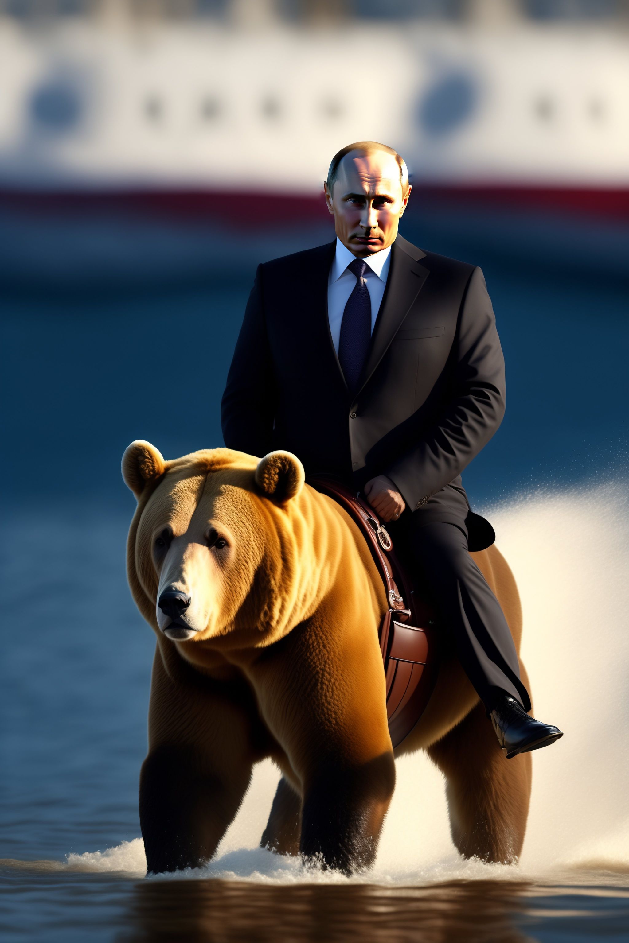 Lexica - Putin rides a bear