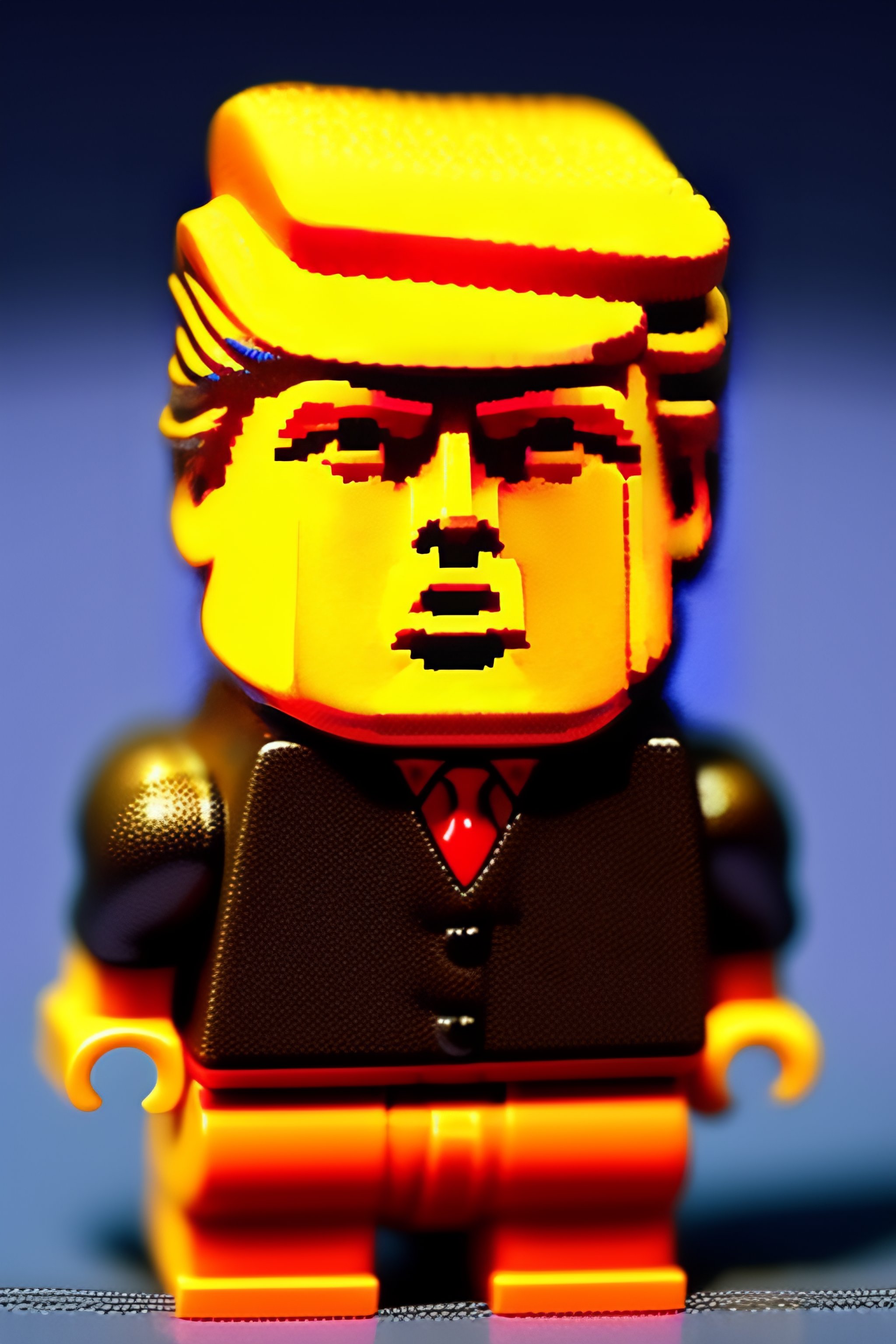 Lexica - Donald Trump build with LEGO