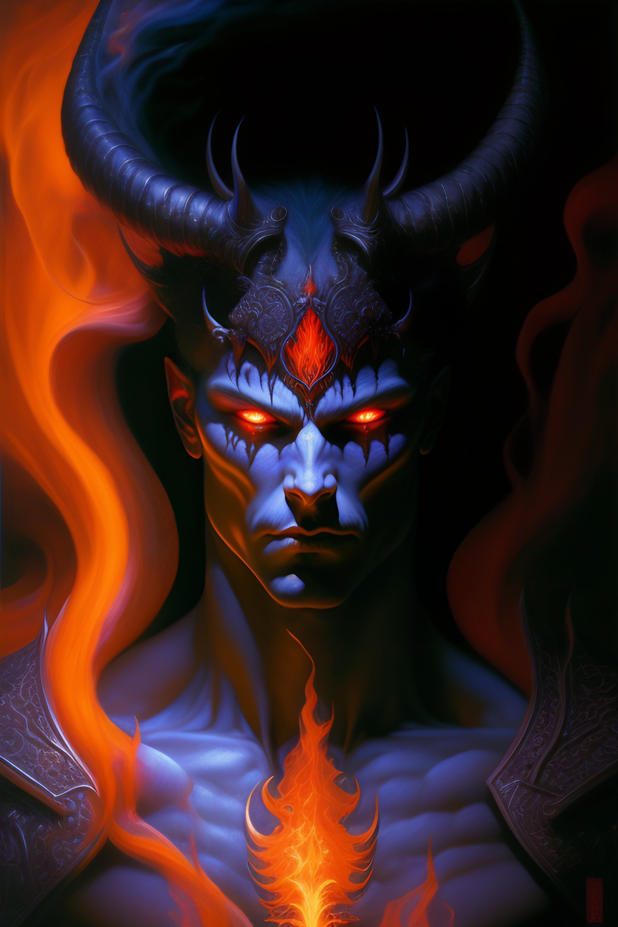 Lexica - A demon made of wisps of smoke ready to tear into your soul ...