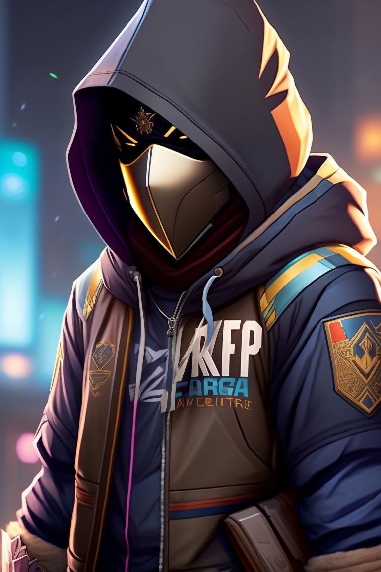 Lexica - A gang cartoon anime character wearing a hoodie jacket ...