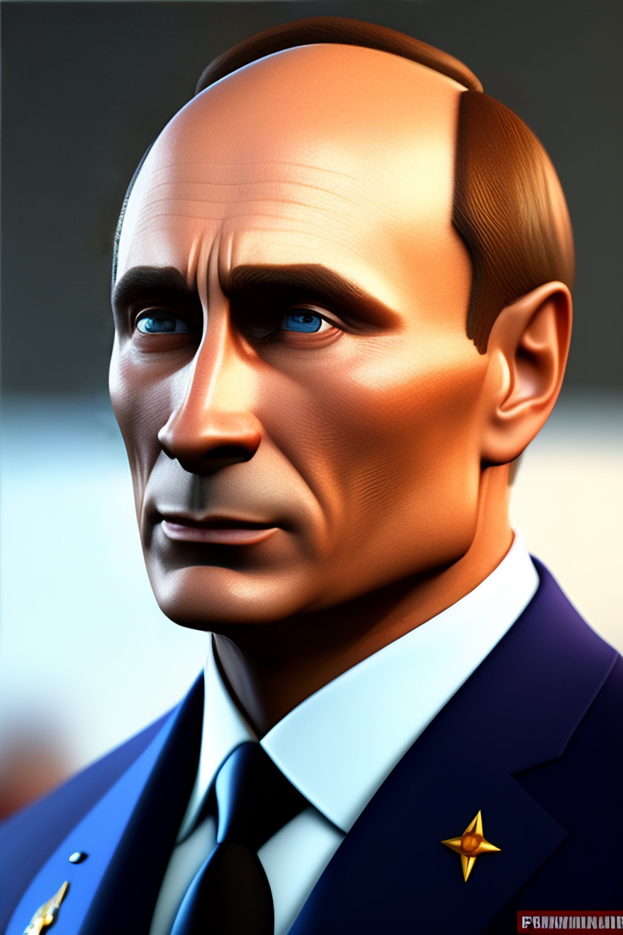 Lexica - "Vladimir Putin" as a pixar disney character from up ( 2 0 0 9 ...