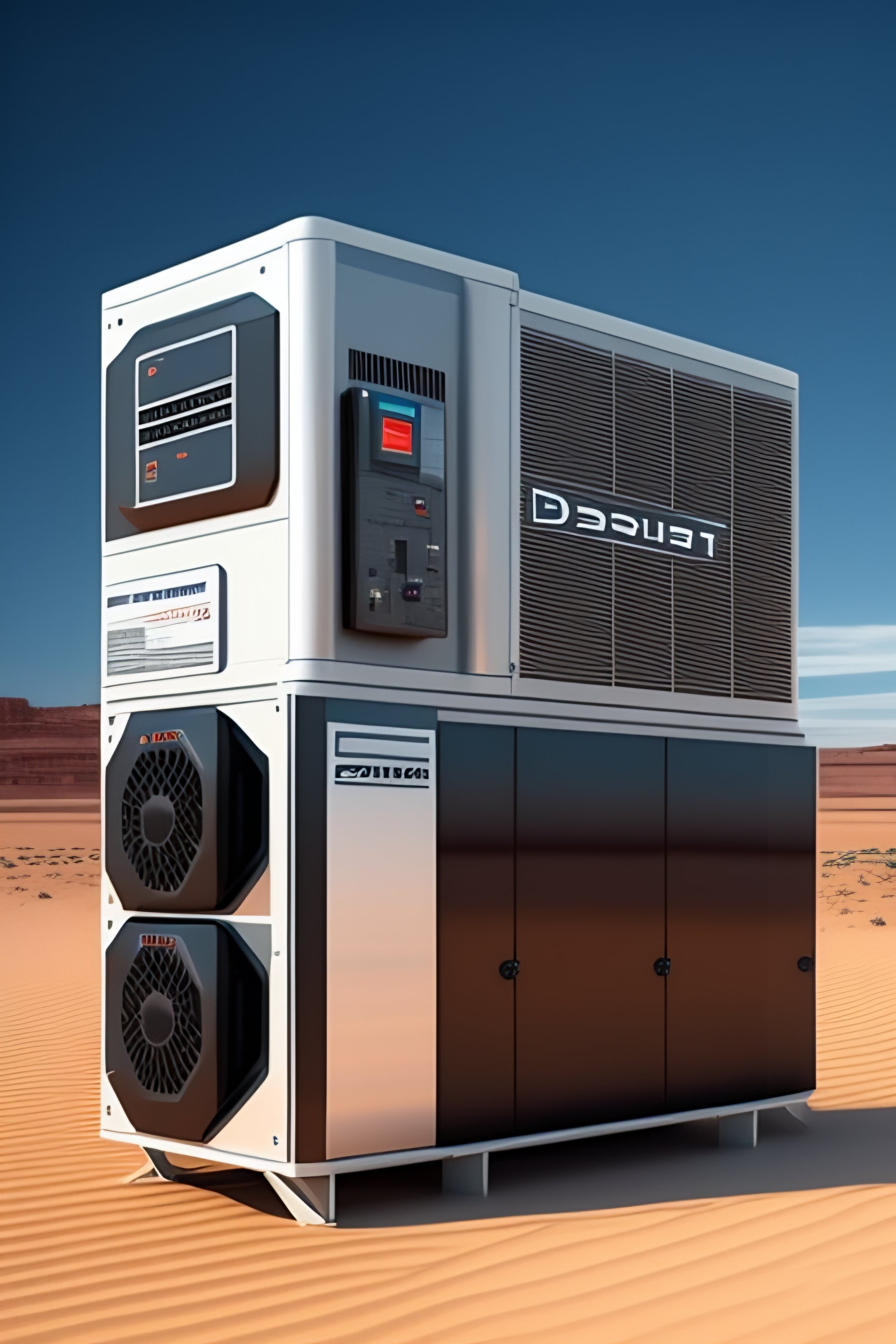 Lexica - Futuristic diesel genset