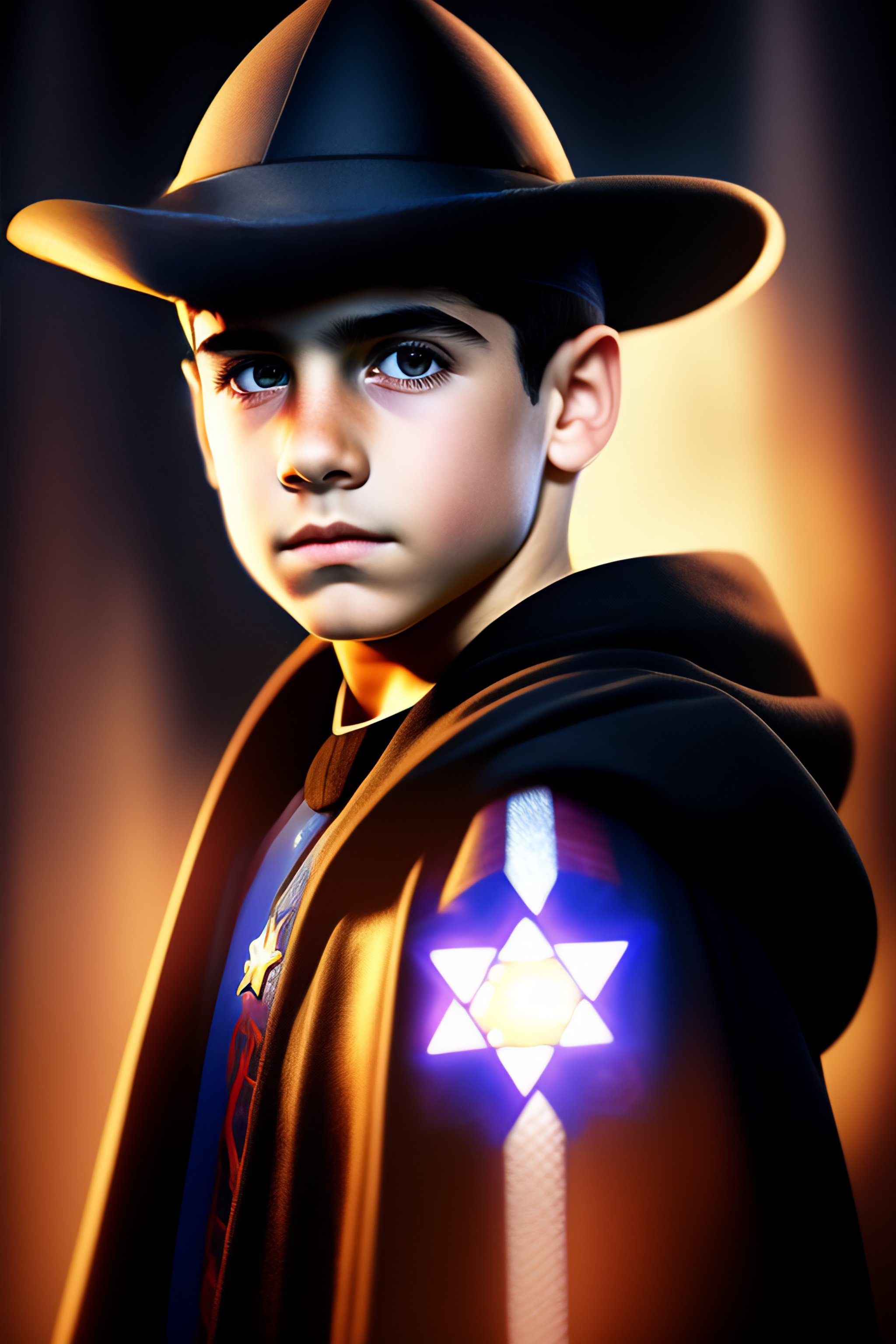 Lexica - An Israeli Jewish boy, ultra-Orthodox, superhero, wearing a ...