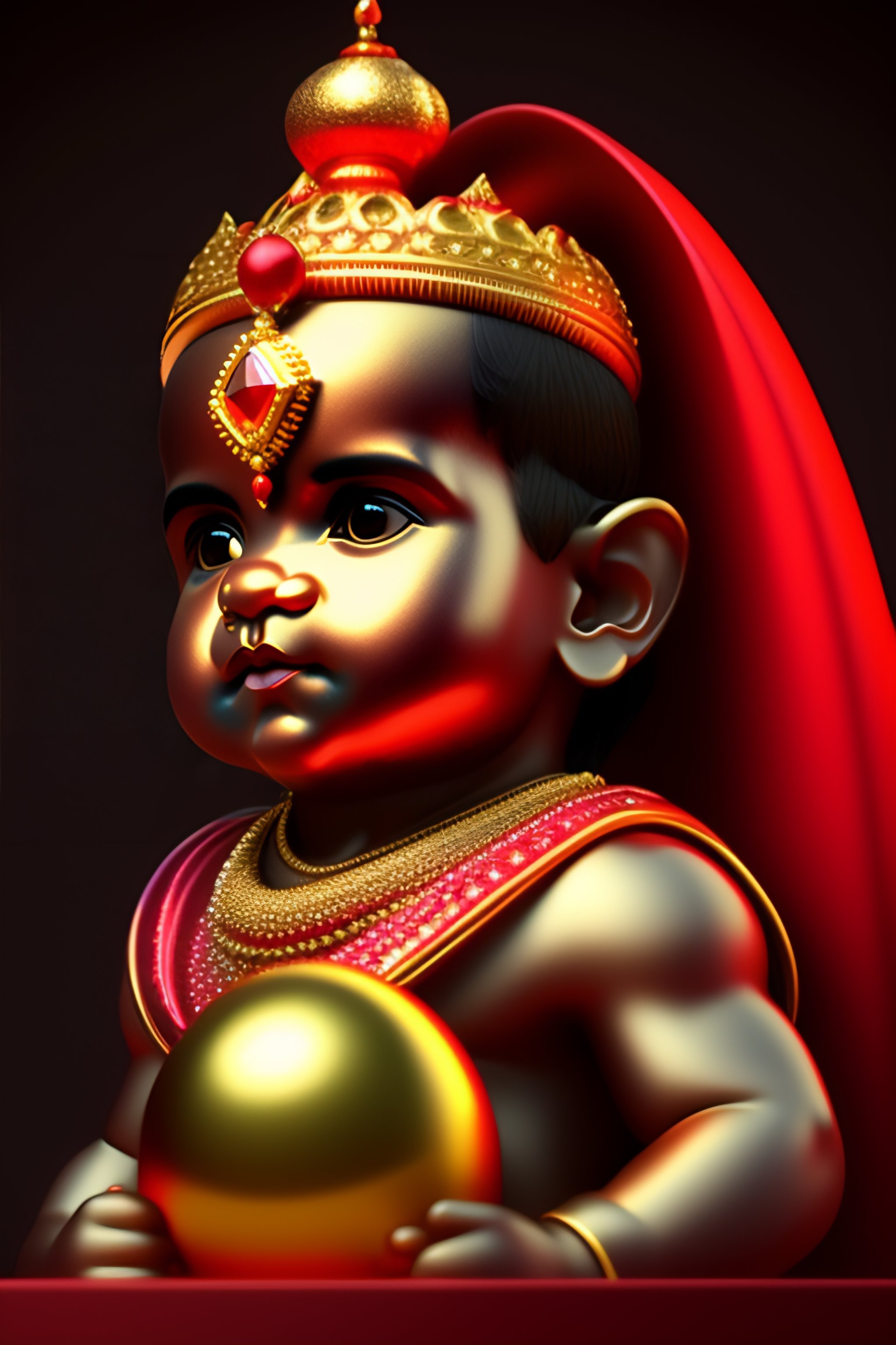 Baby Hanuman Wallpaper