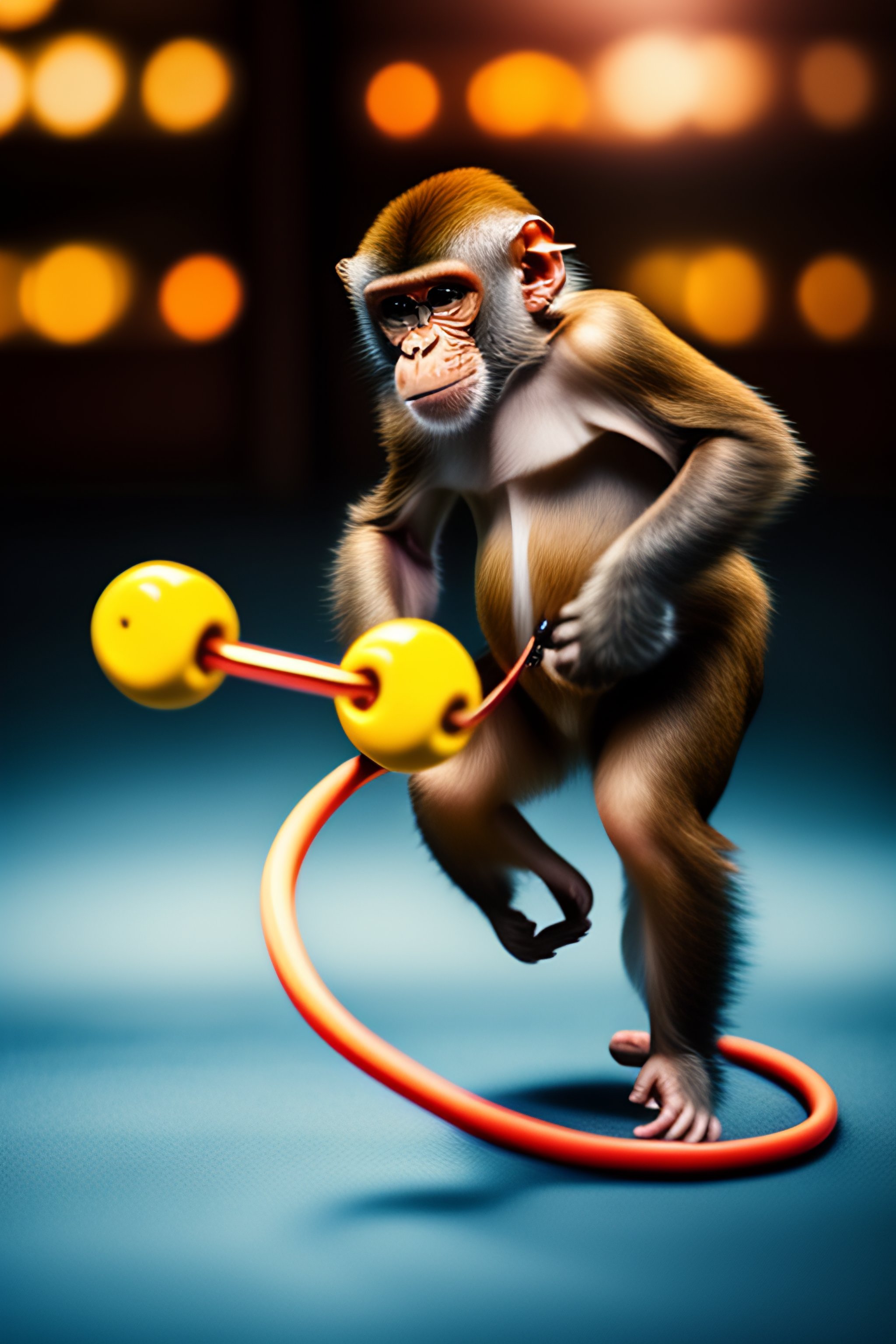 Lexica - Monkey jumping rope