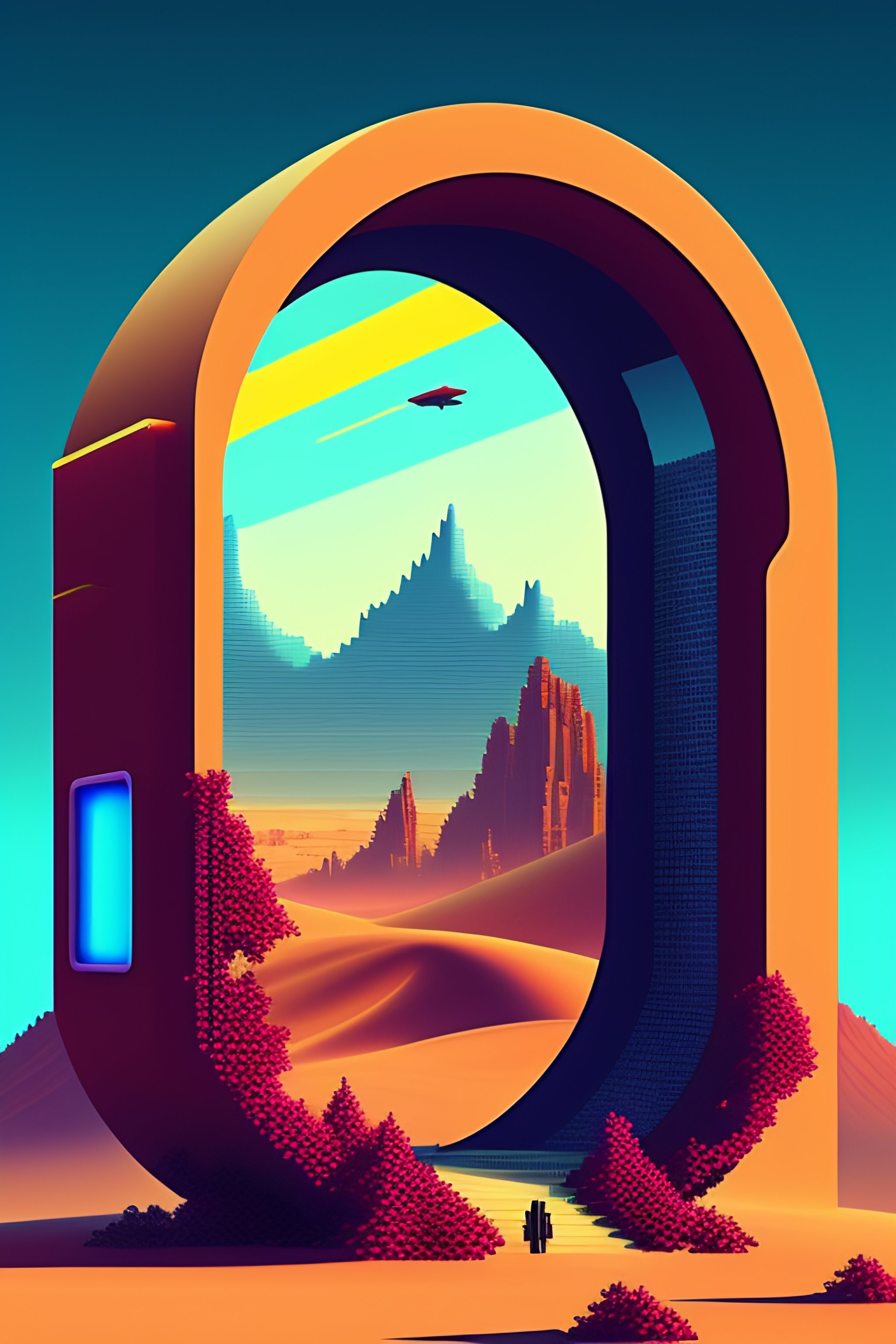 Lexica - Pixel art, retro pixel style, gameboy graphic, futuristic ...