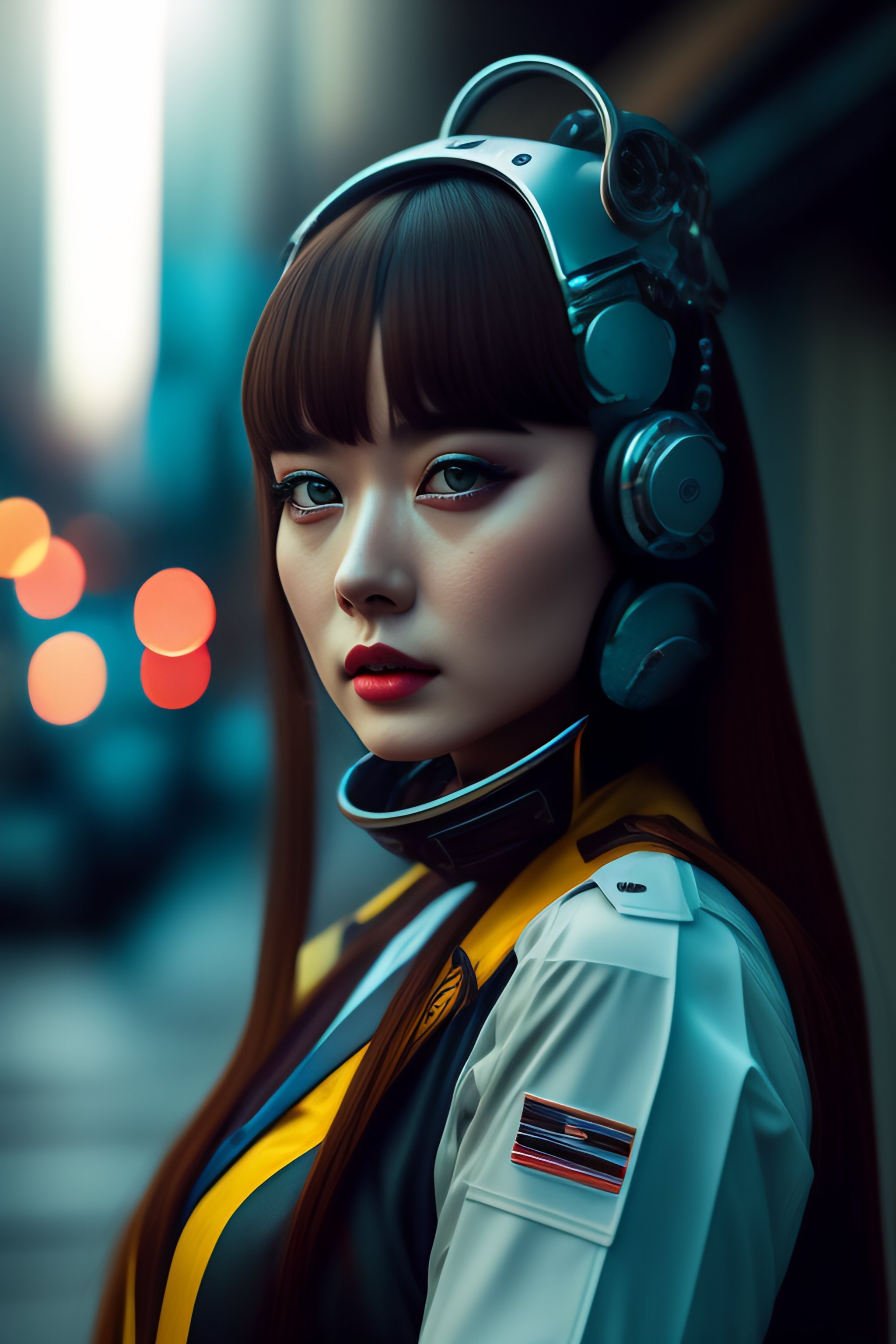 Lexica - Photoreal, cosplay, Cosplayer, cyber punk, Kanna Hashimoto ...