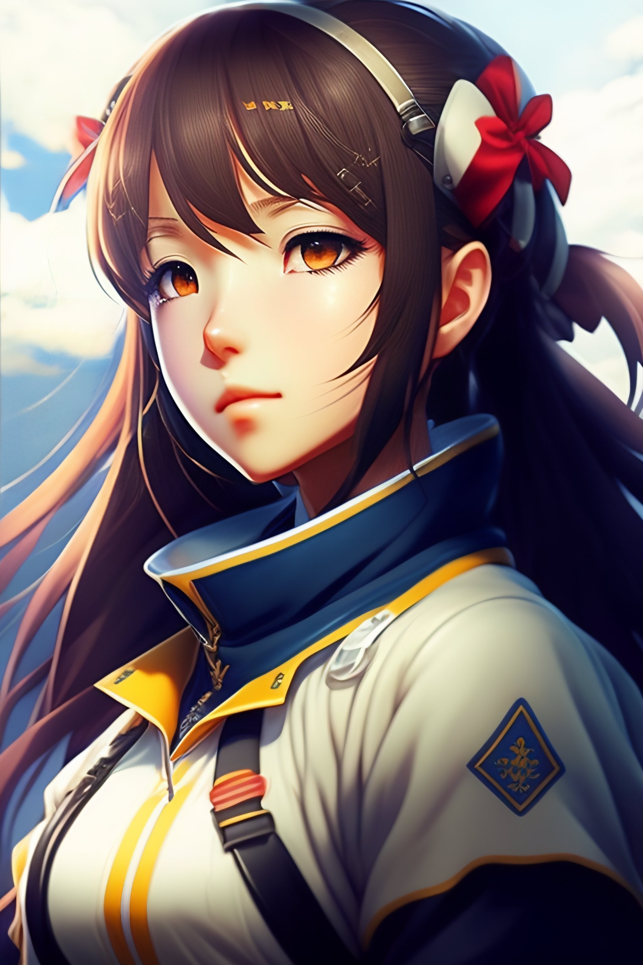 Lexica - Portrait of school girl,key visual of anime,final fantasy,art ...