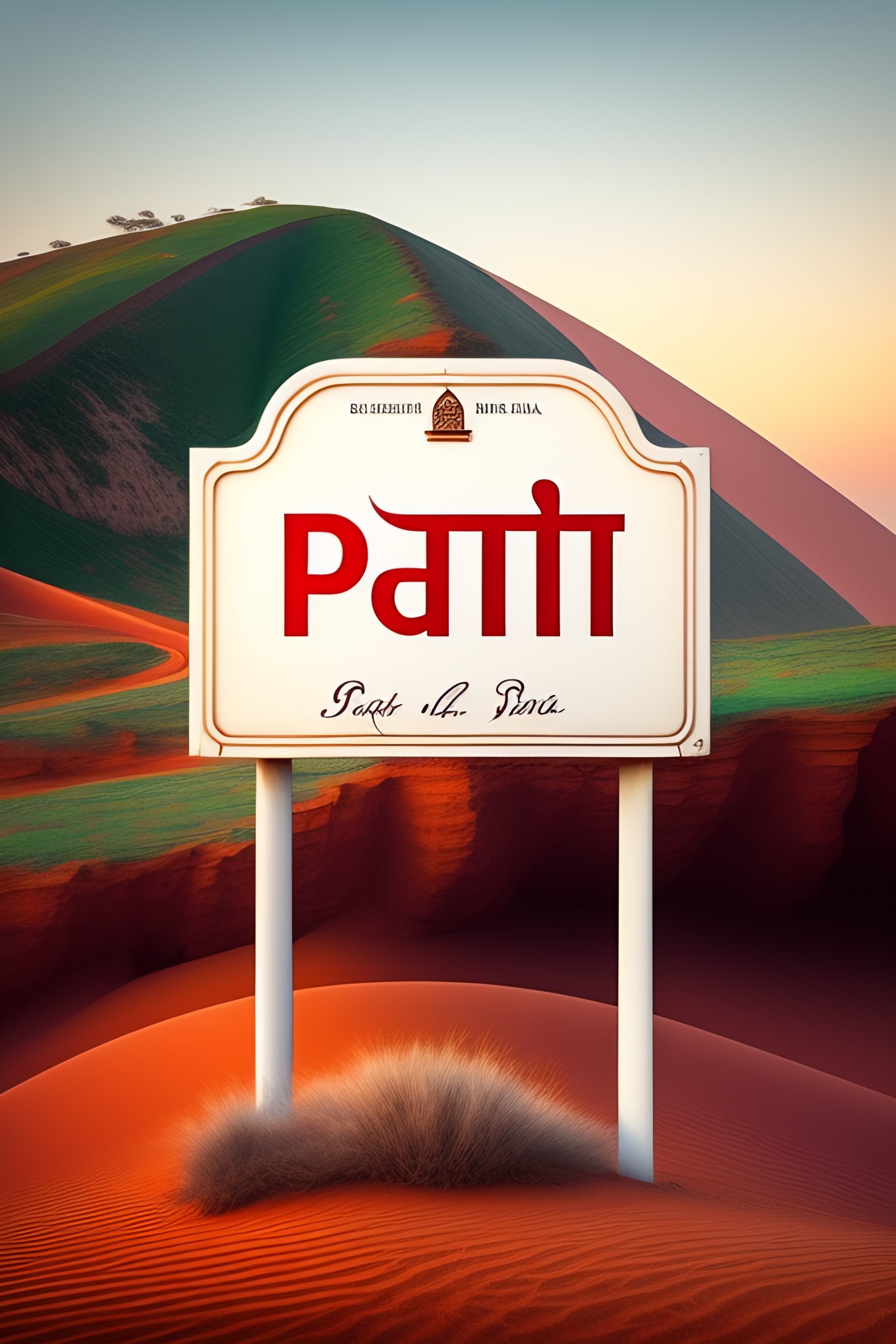 Lexica - DIxit Patel's name is written in white color