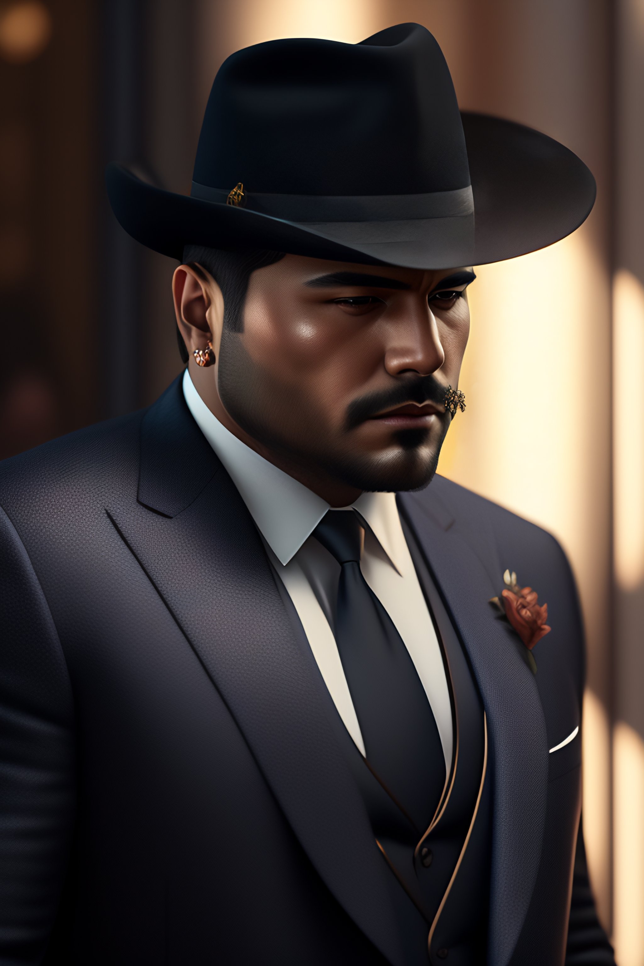 Lexica - Mafia boss panda wearing a suit, perfect composition ...