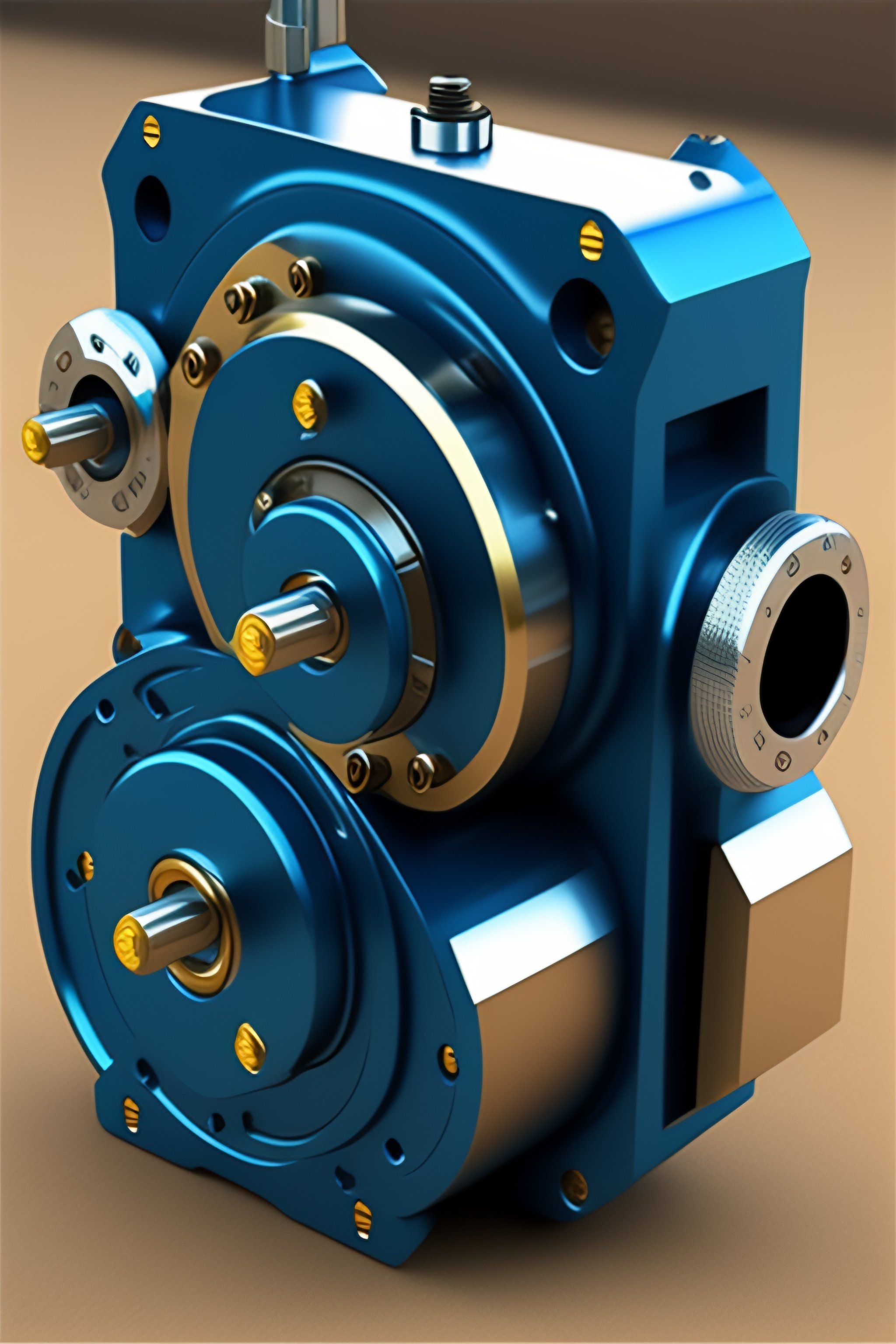 Lexica - Adjustable shaft support cad engineering gear mechanism helycoidal