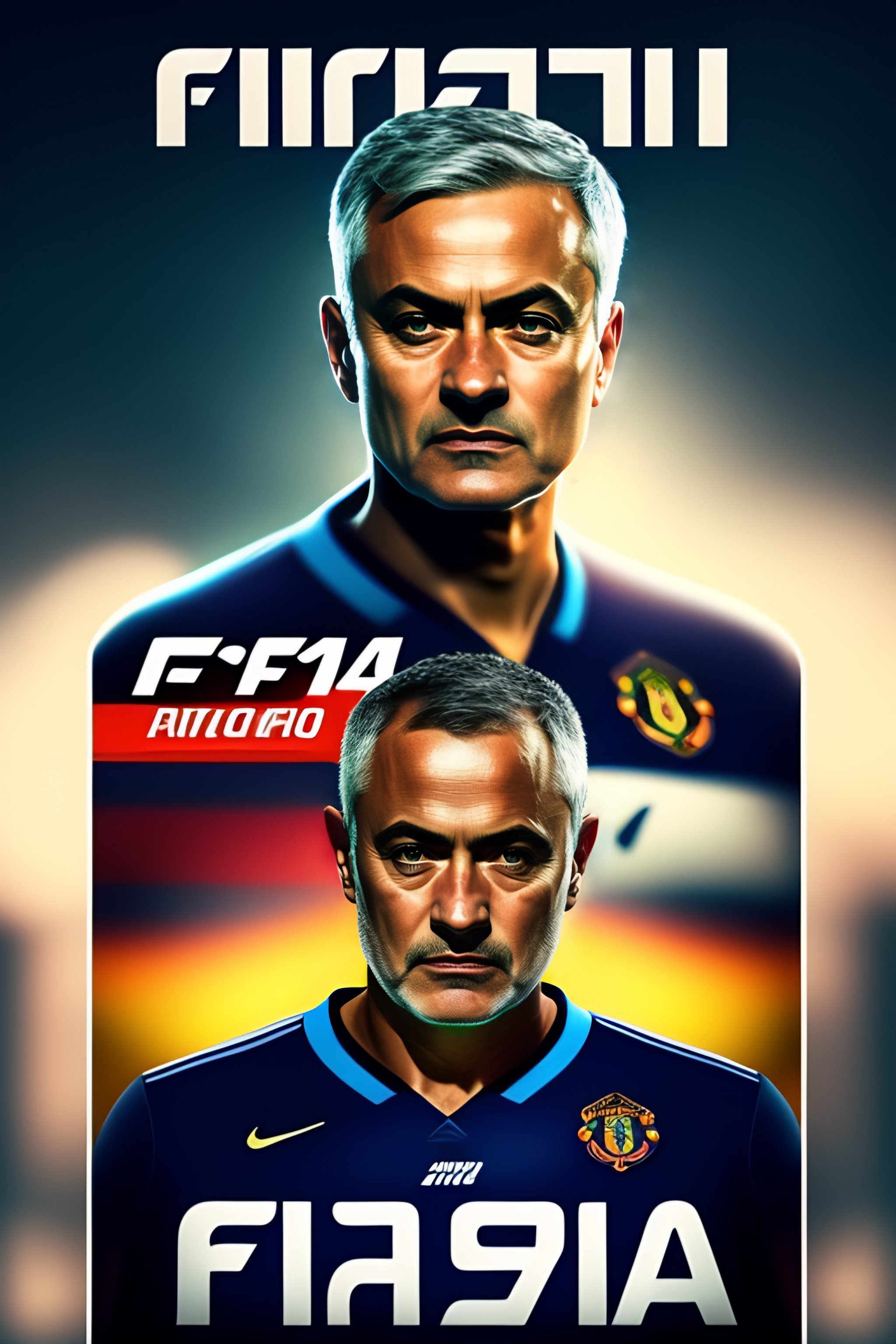 Lexica - Poster for fifa remake for with jose mourinho