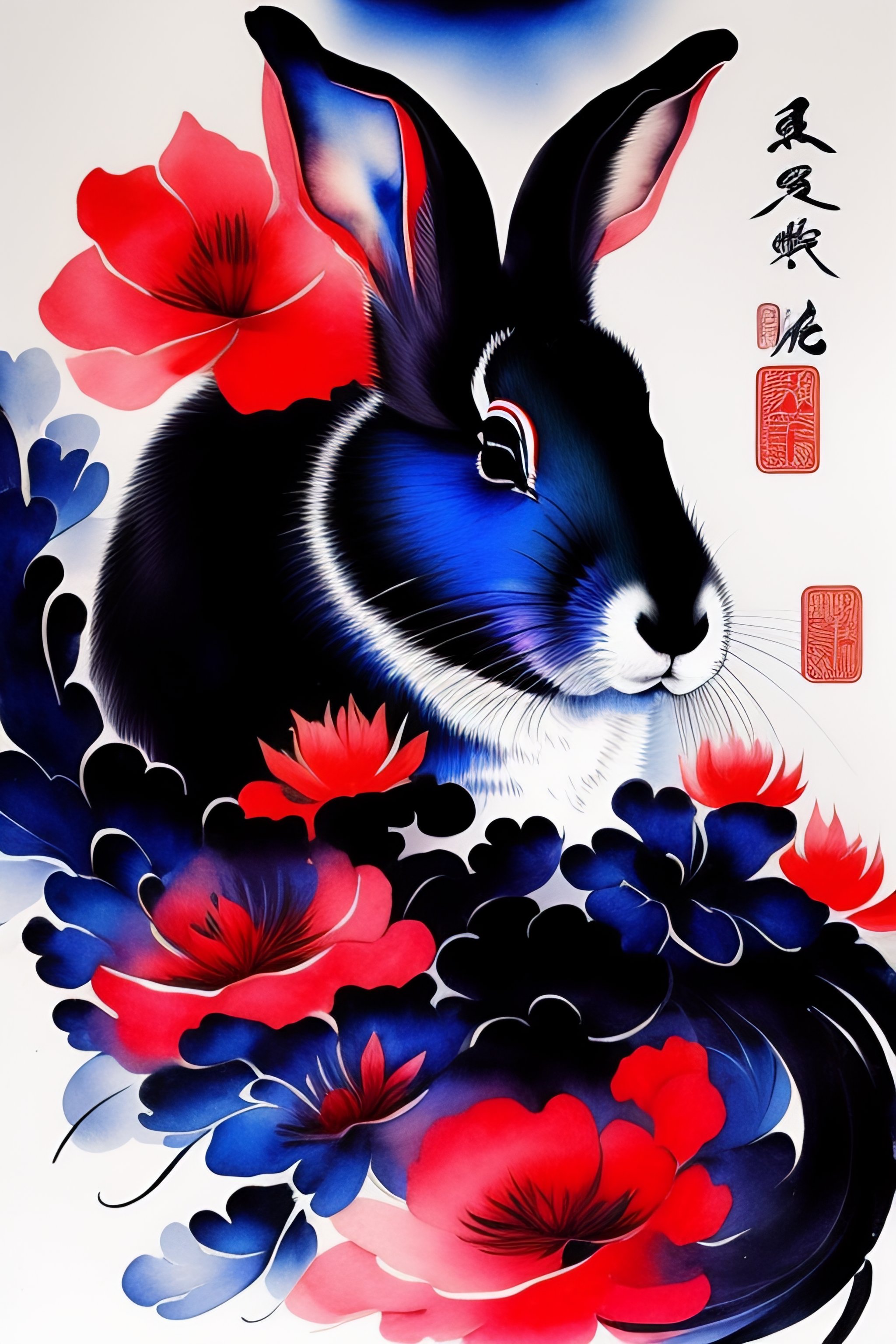 Lexica - Traditional Chinese ink painting for Chinese New Year wowed ...