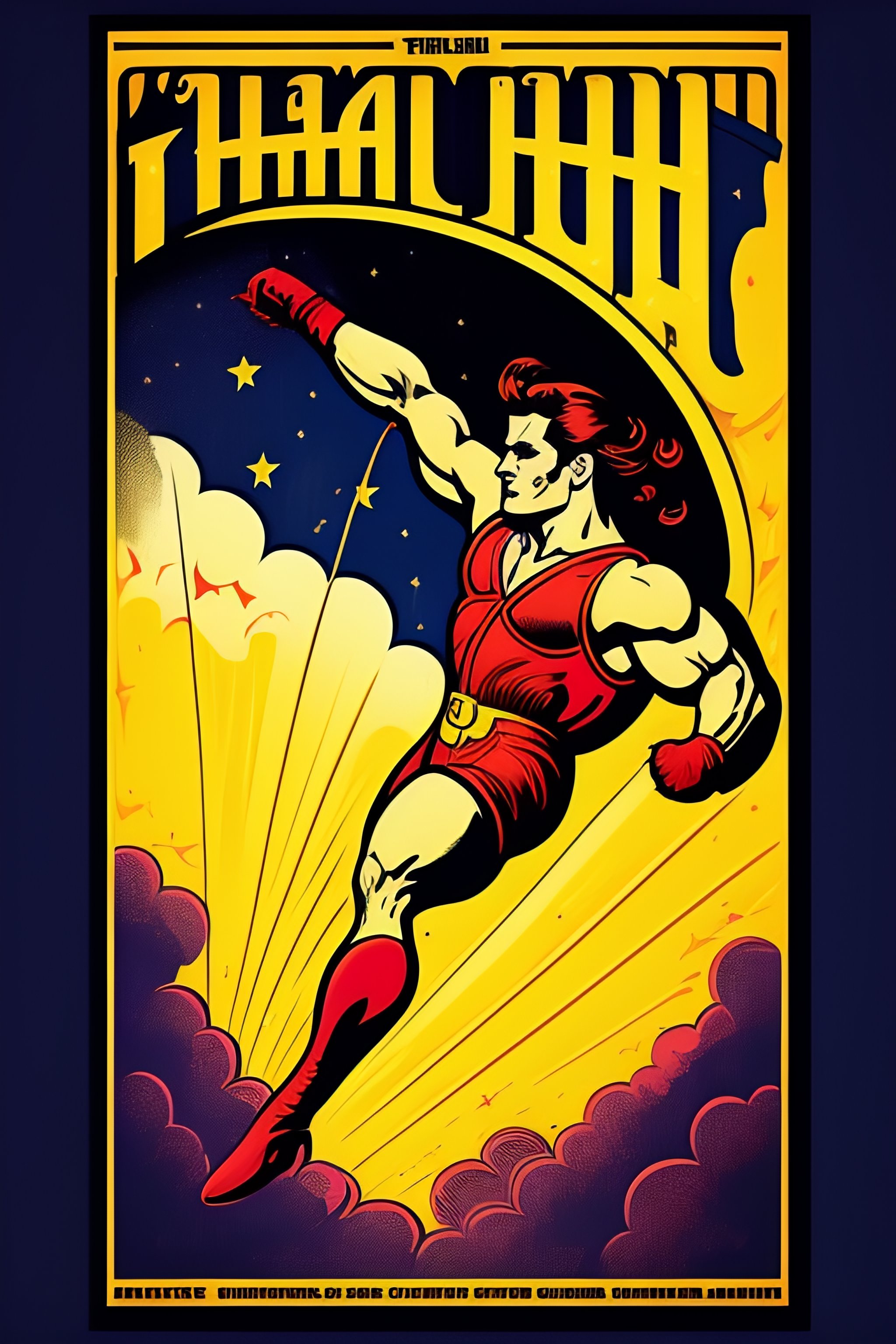 Lexica - Retro comic style artwork, highly detailed circus acrobat ...