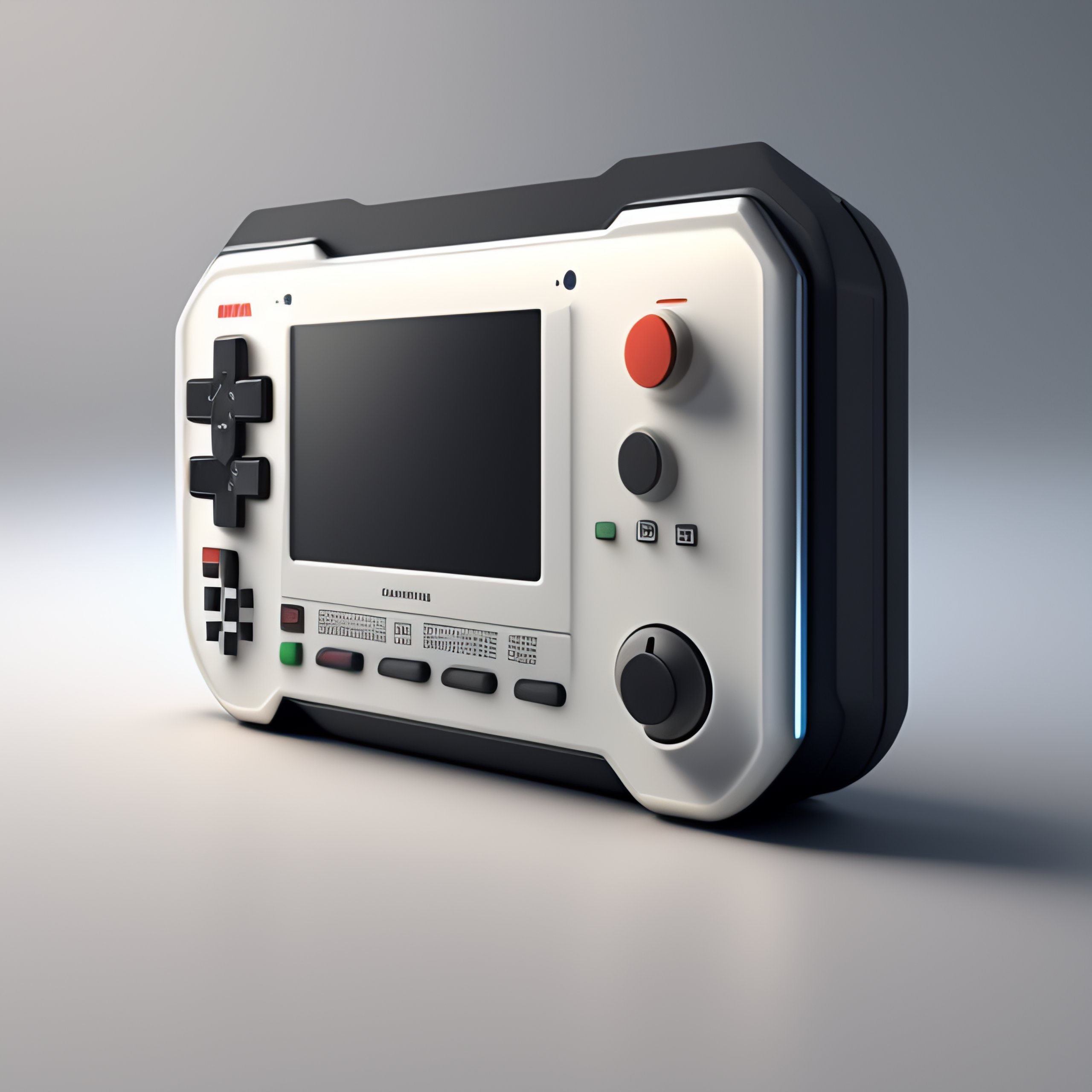 Lexica - A hand-held video game console designed by Dieter Rams ...