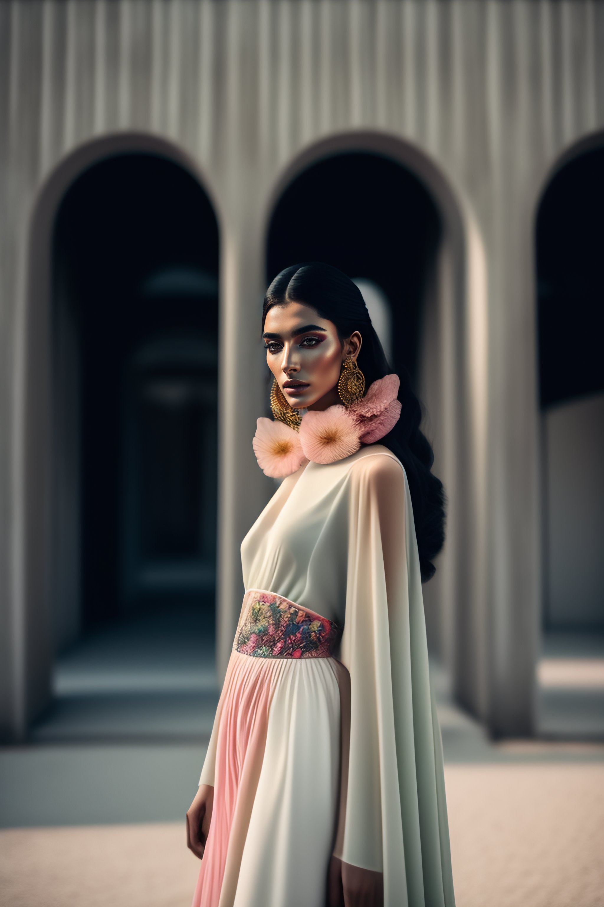 Lexica - Portrait of haute couture beautiful pakistani fashion model ...