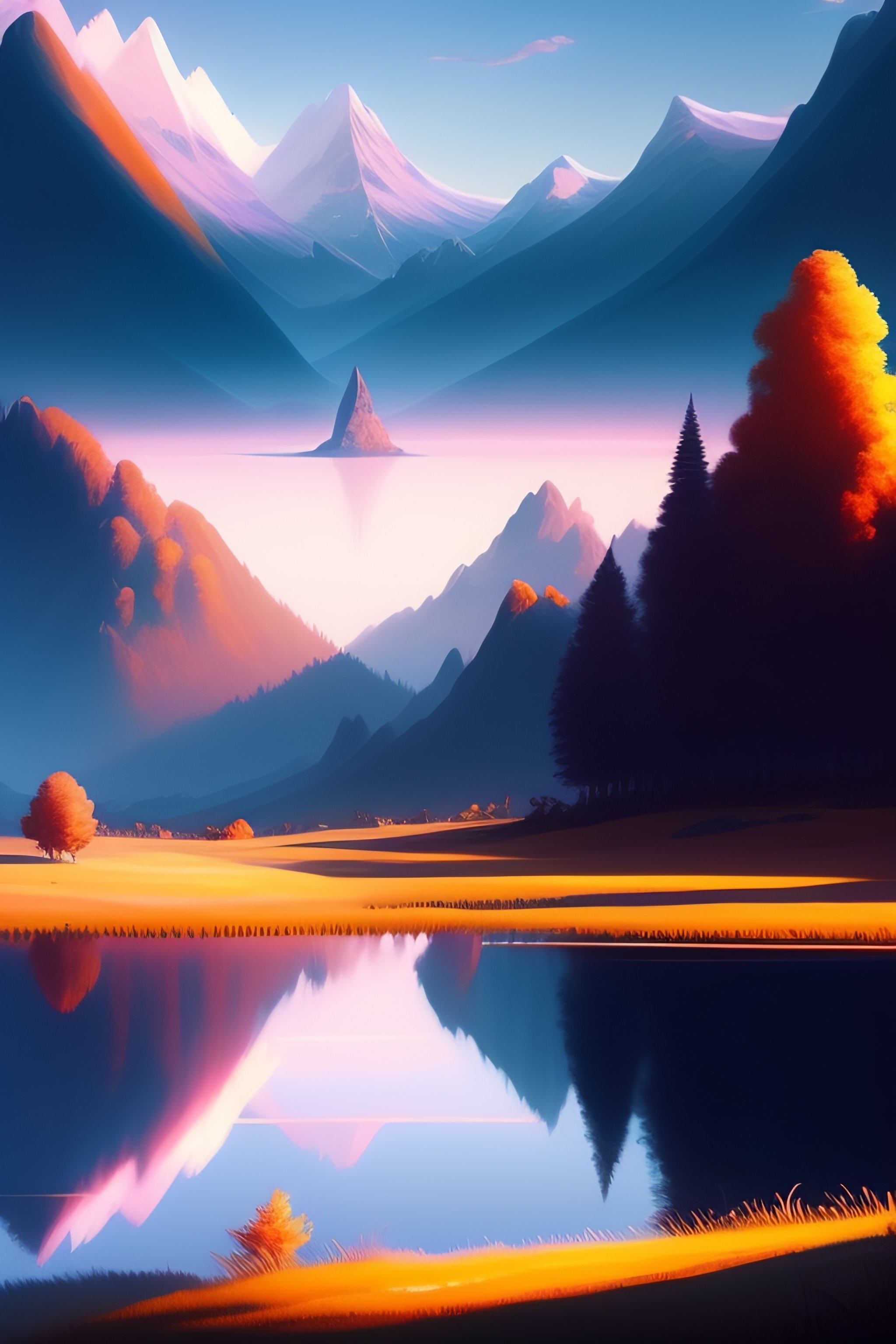 Lexica - Beautiful matte painting by goro fujita concept art fantasy ...