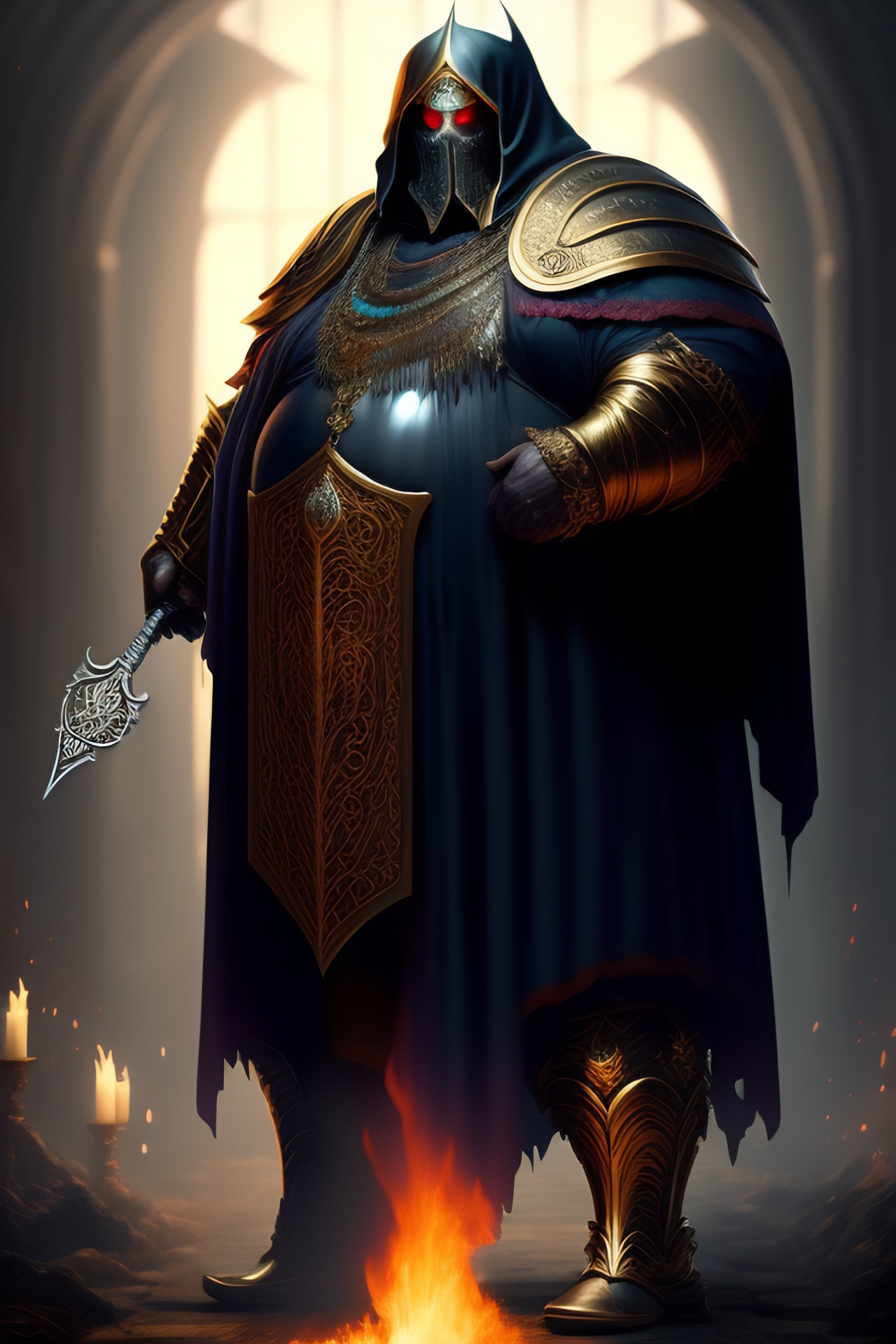 Lexica - A rotund and gluttonous undead humanoid, adorned with jewelry ...