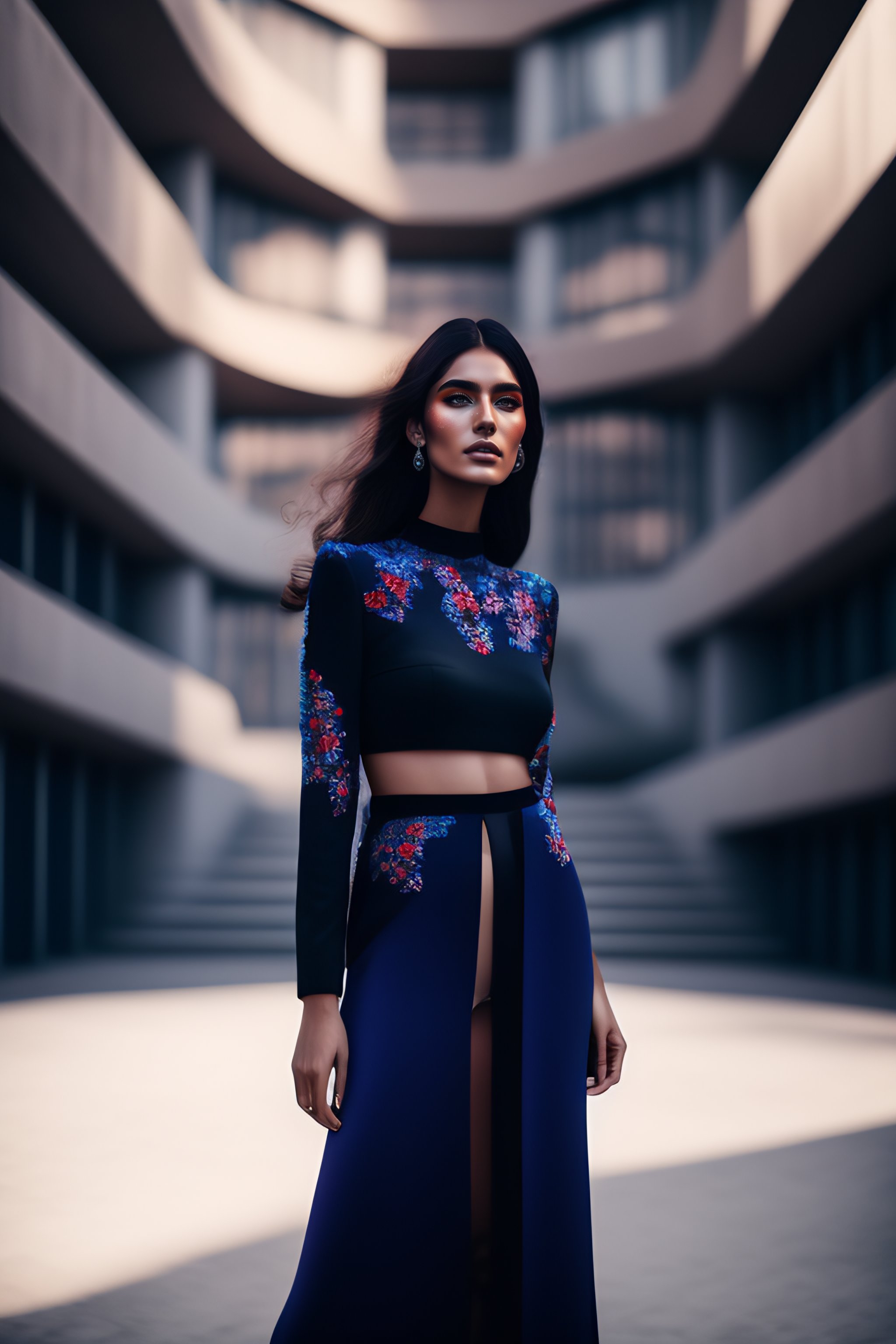 Lexica - Portrait of haute couture beautiful pakistani fashion model ...