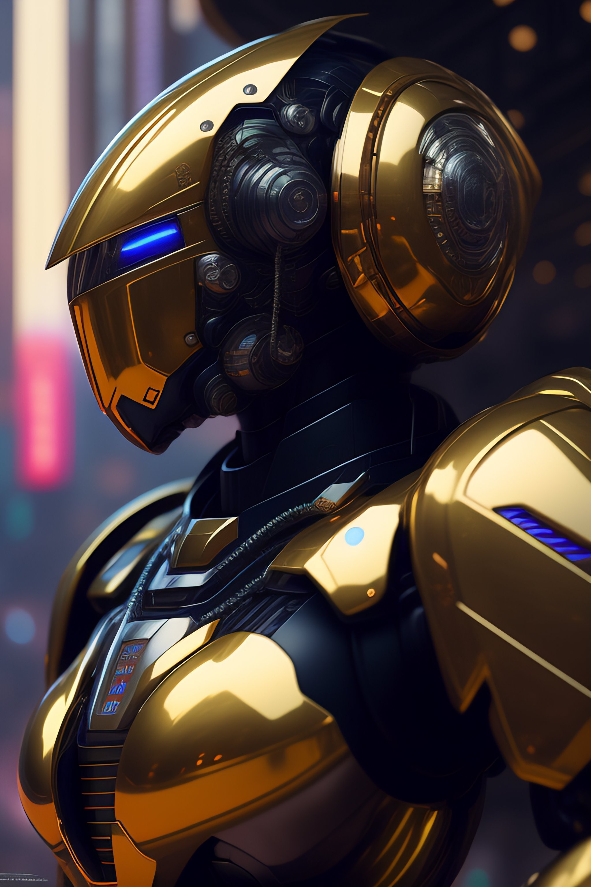 Lexica - A japusa, realistic scifi cyberpunk power armor robot ...