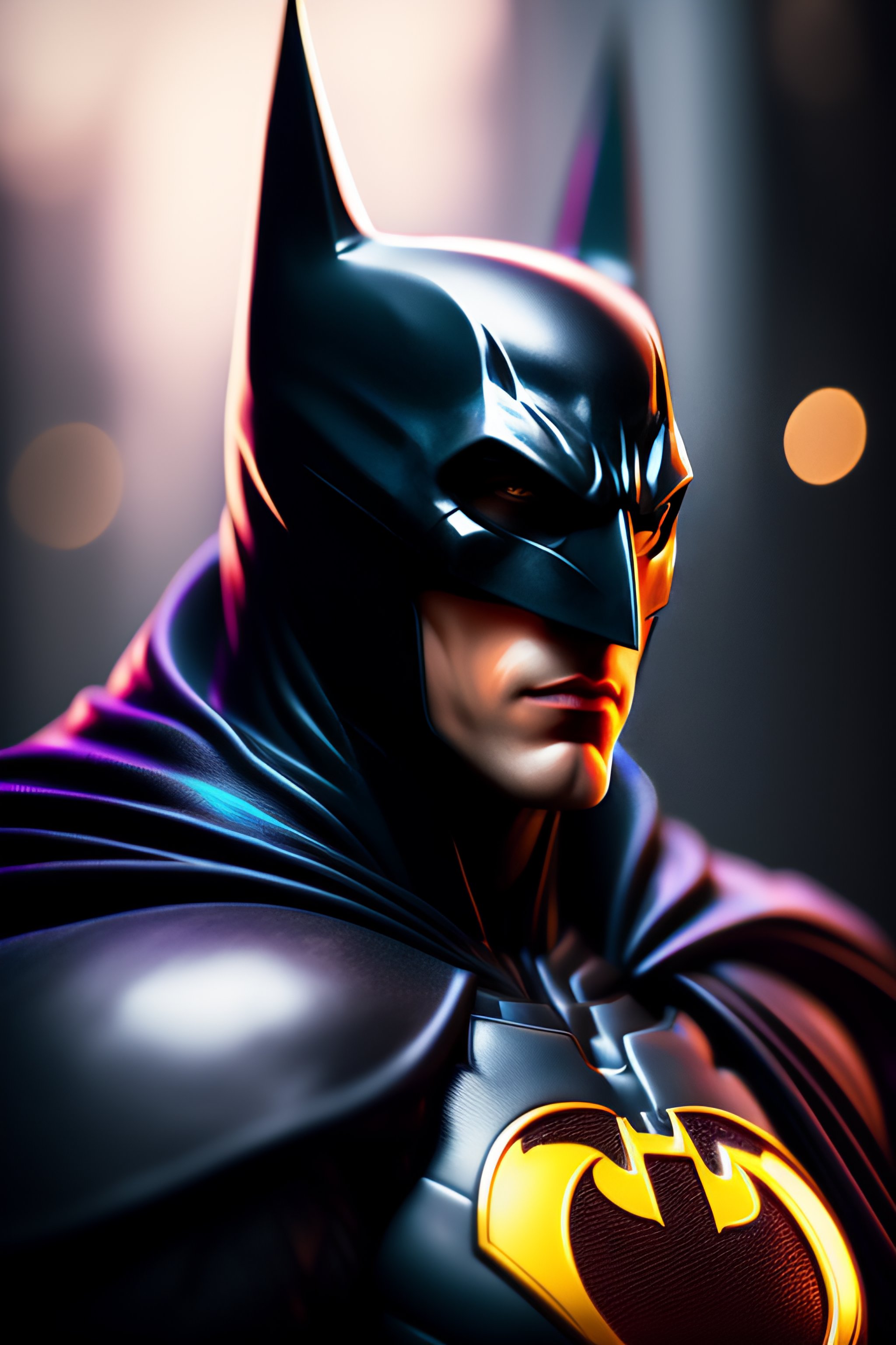 Lexica - Batman in cyberpunk style