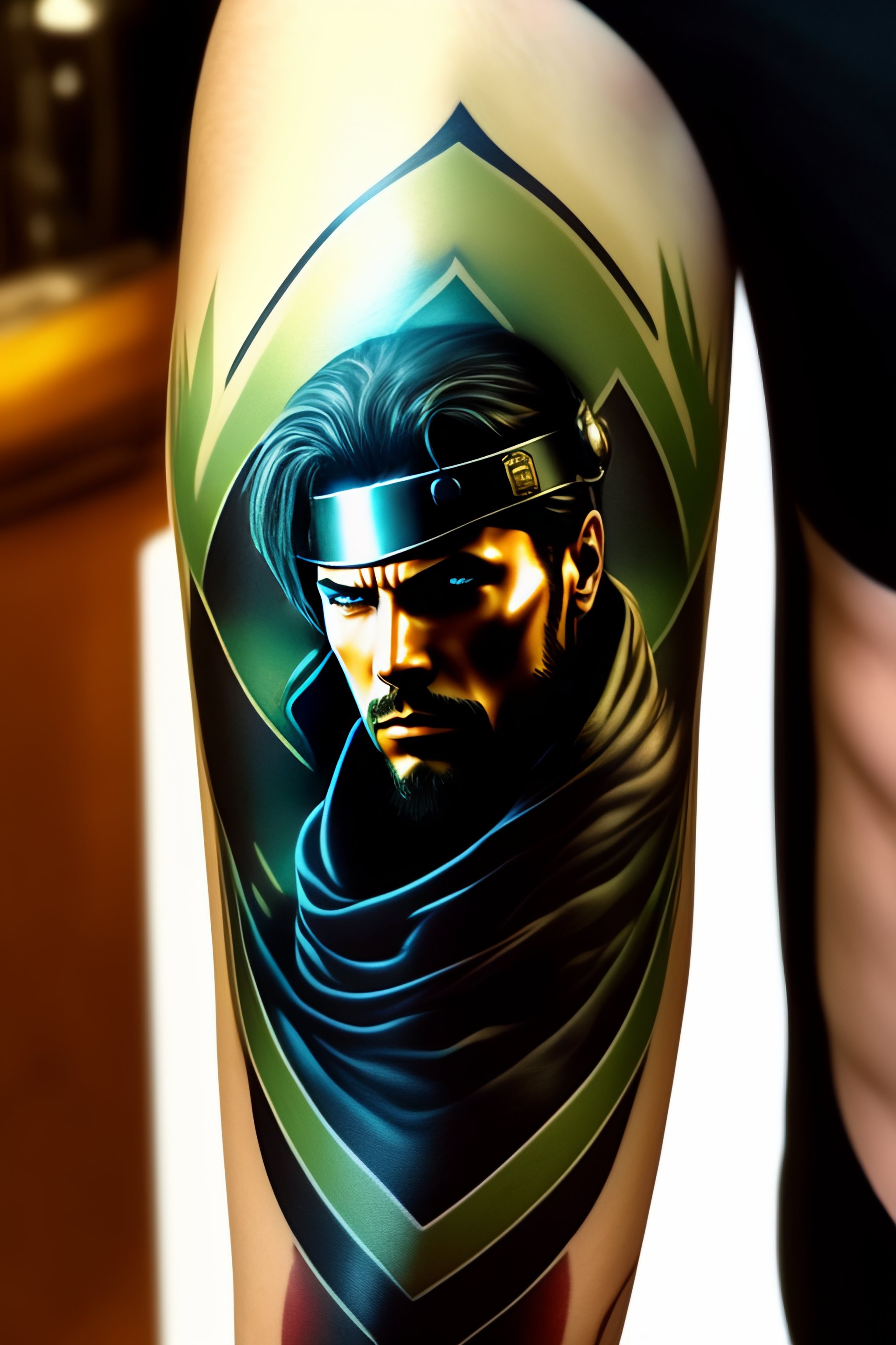 Lexica - A metal gear solid tattoo